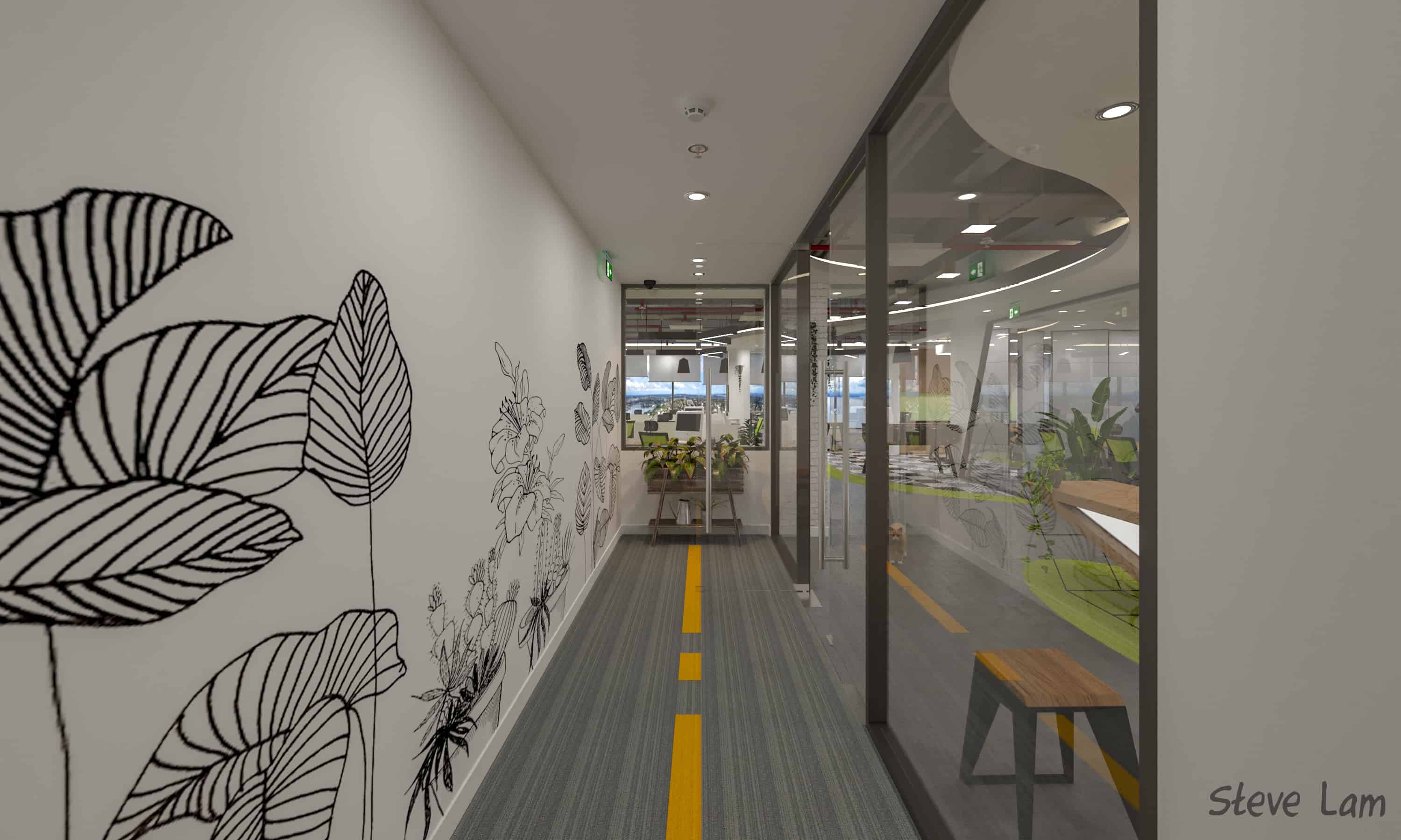 Project Office concept | Interior Designio