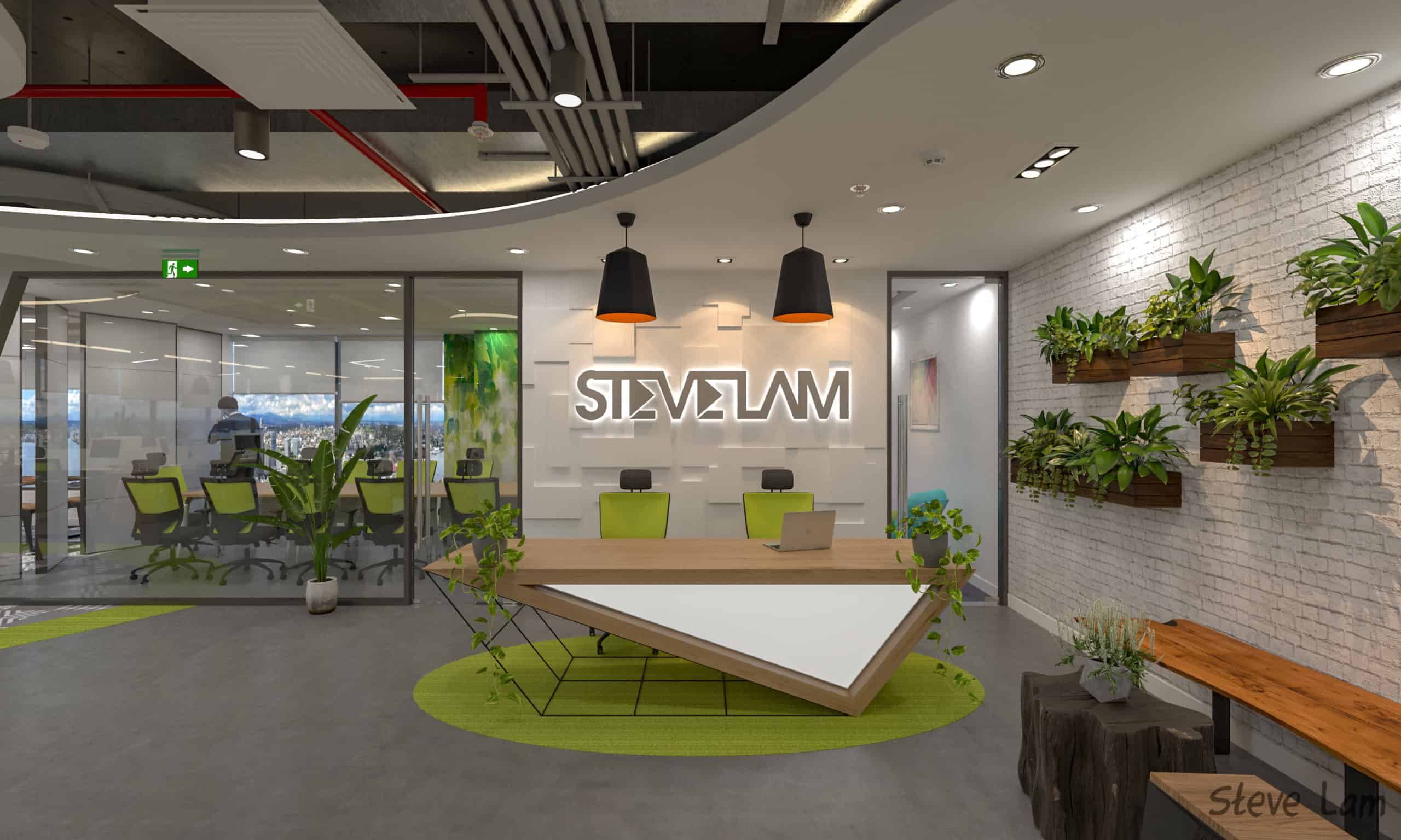 Project Office concept | Interior Designio