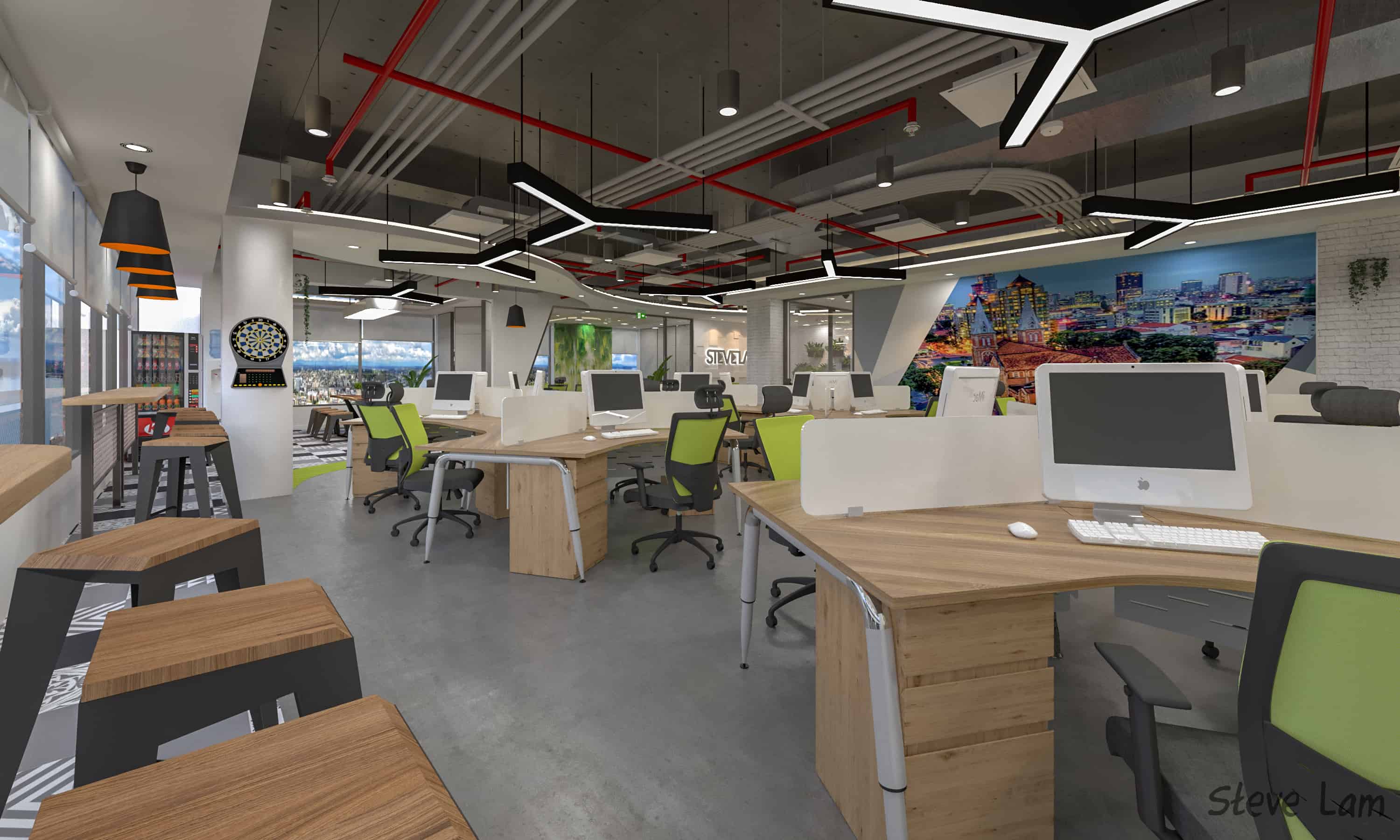 Project Office concept | Interior Designio