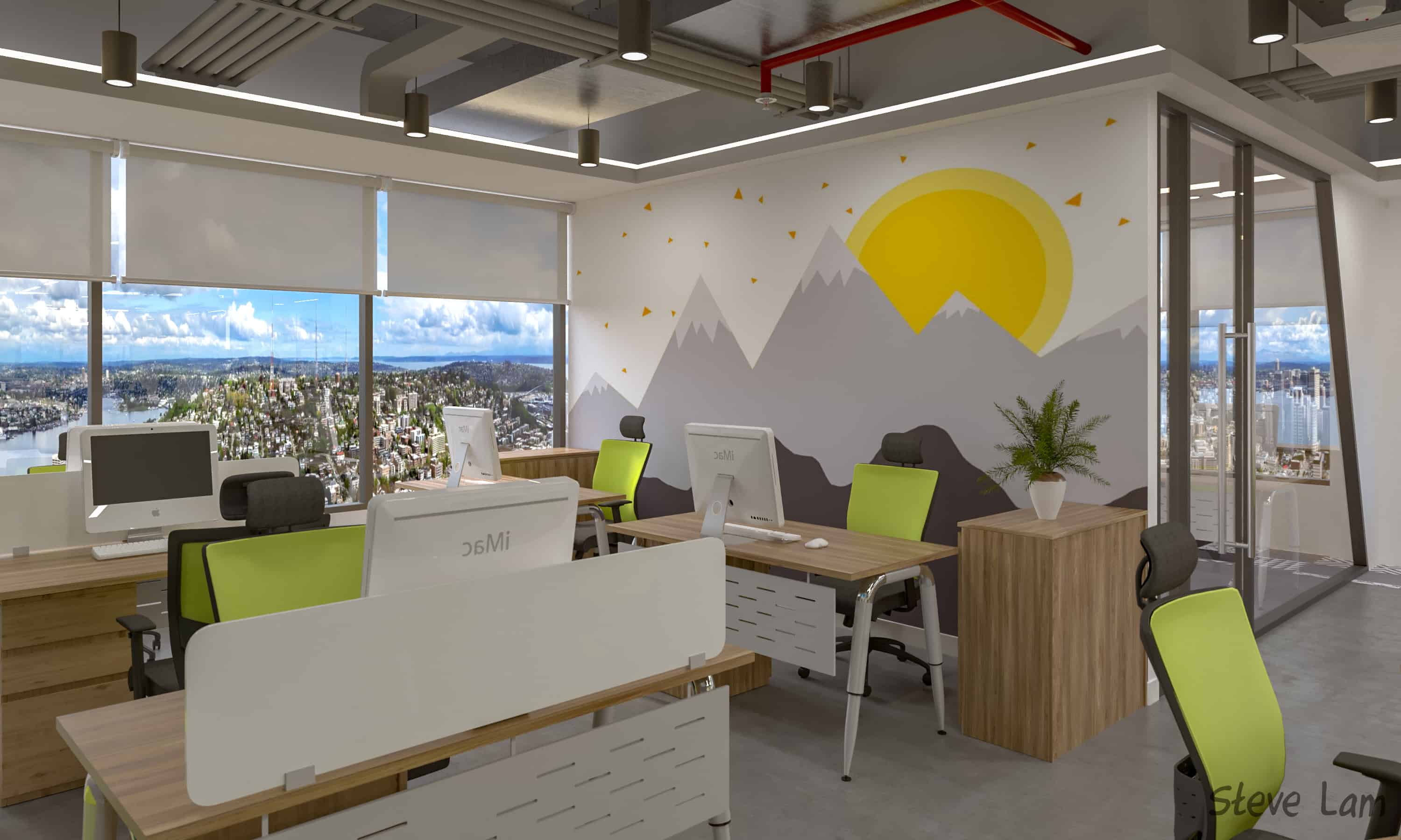 Project Office concept | Interior Designio