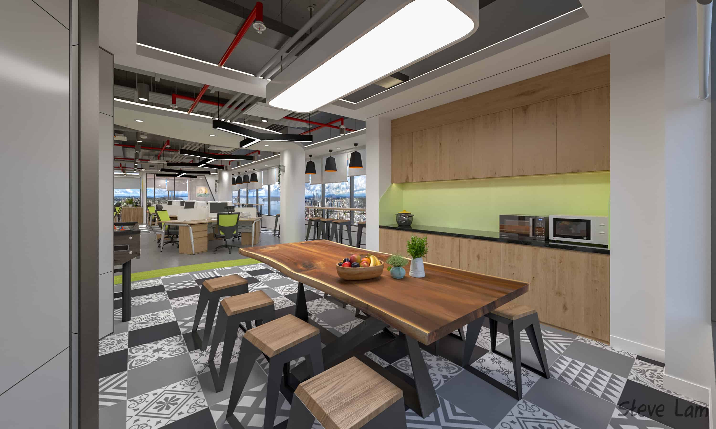 Project Office concept | Interior Designio