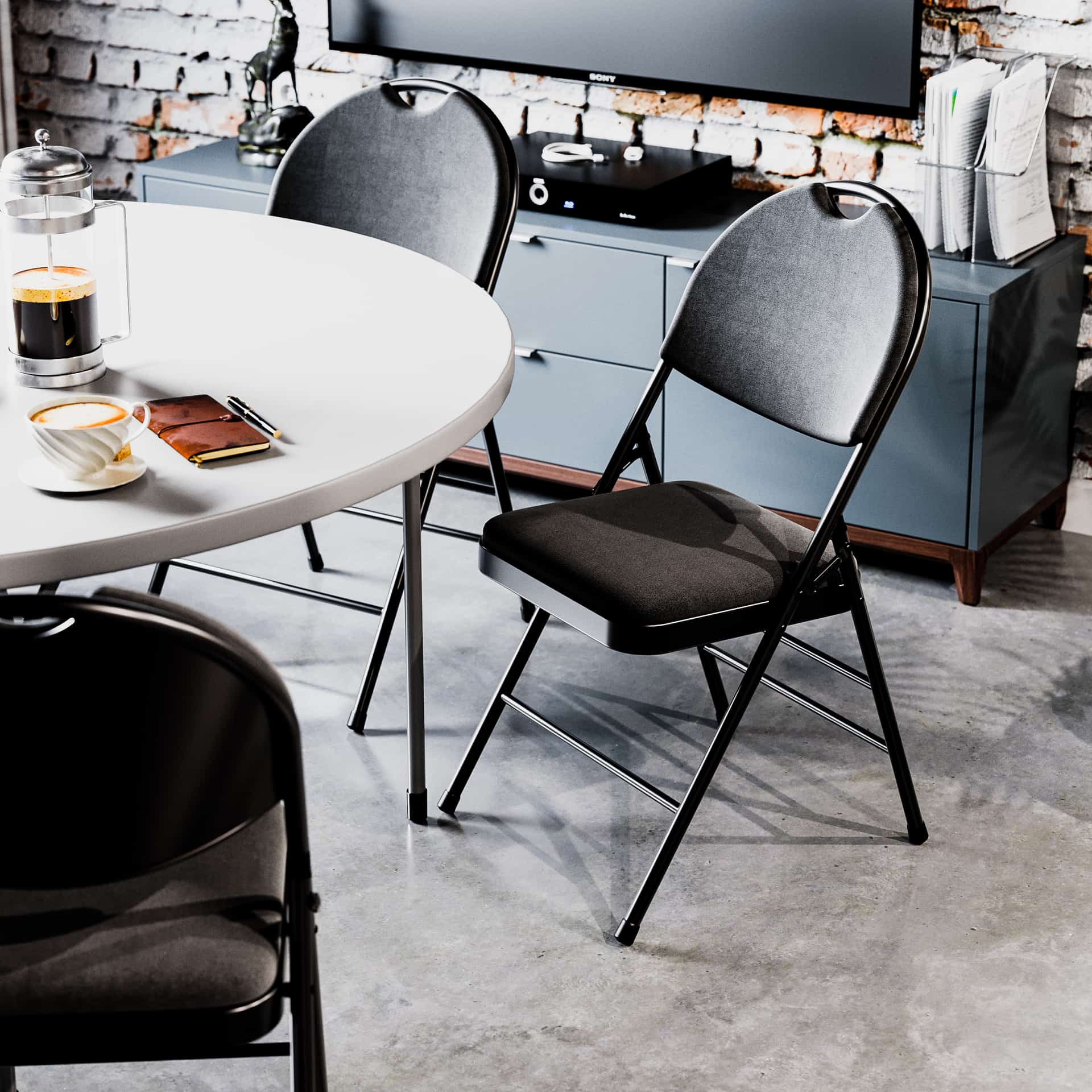 Small Rustic Office Design | Interior Designio