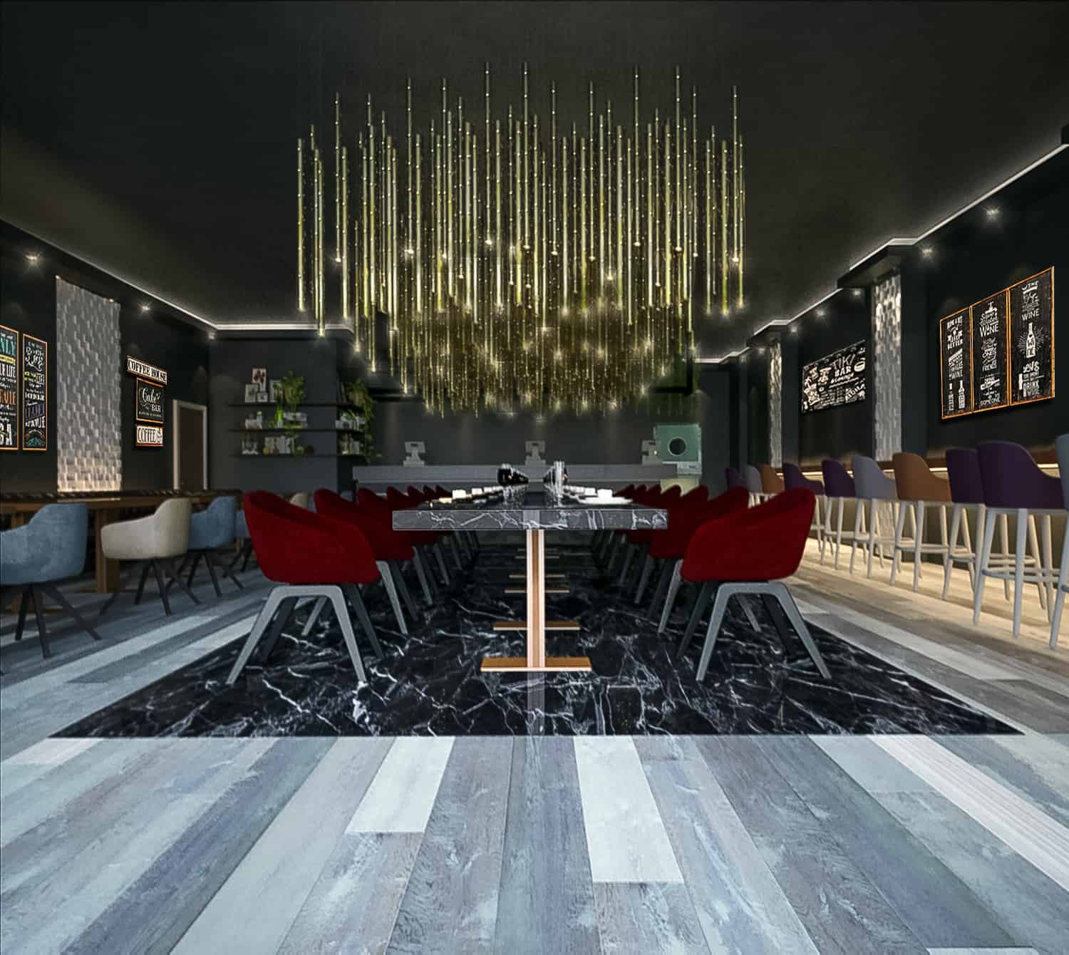 Modern Restaurant | Interior Designio