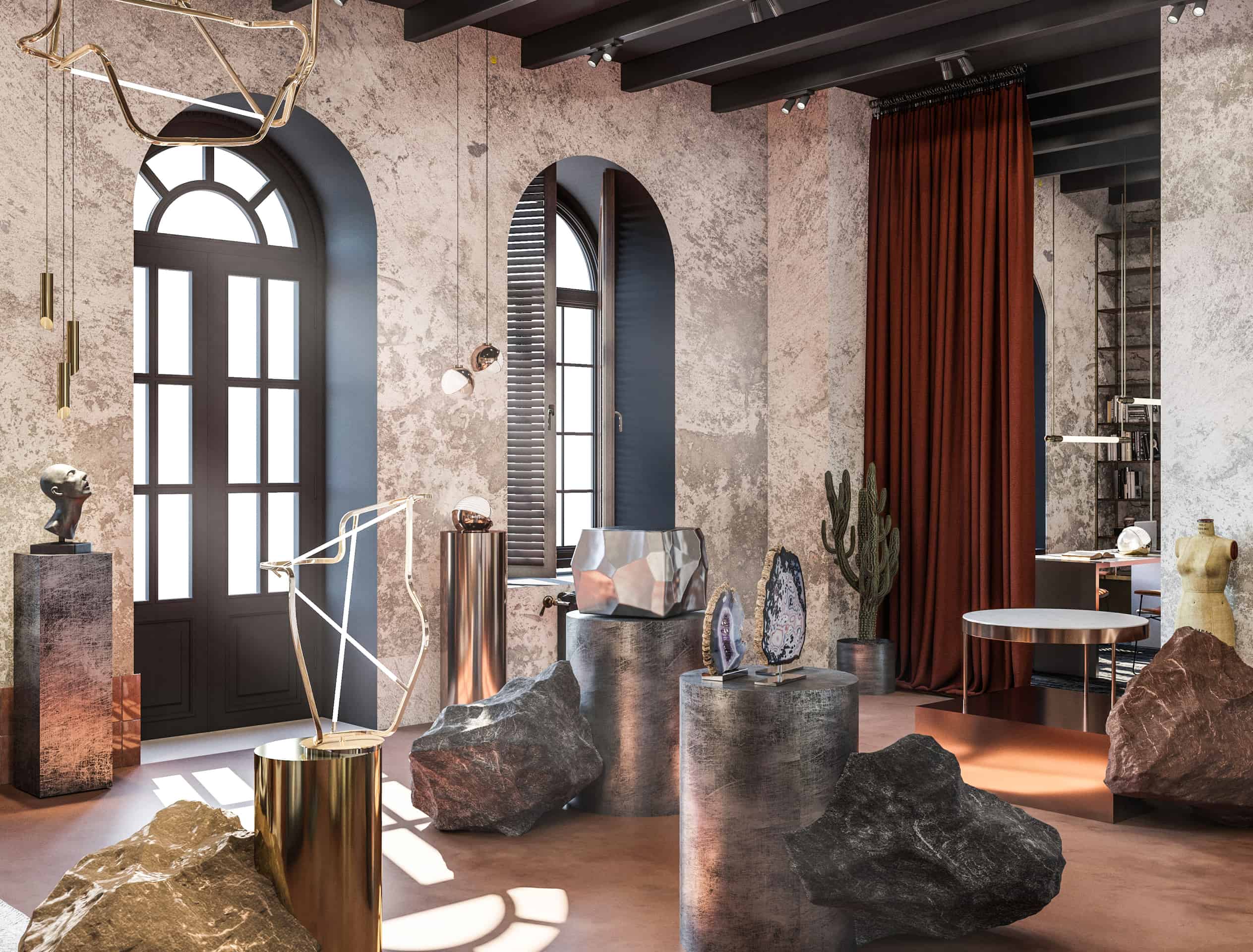 RUDA Showroom and office space | Interior Designio