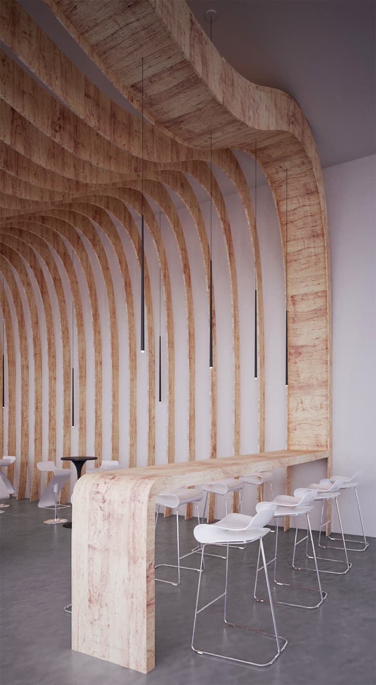 Cafe-Bar-Restaurant in Athens | Interior Designio