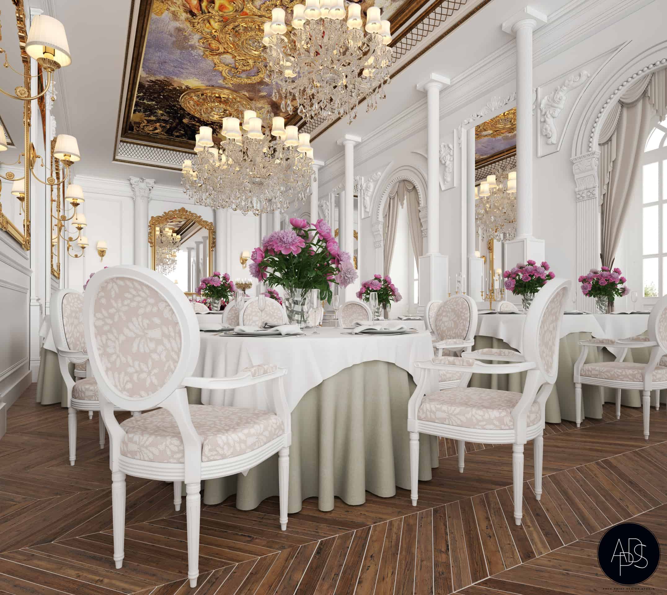 classic french restaurant | Interior Designio