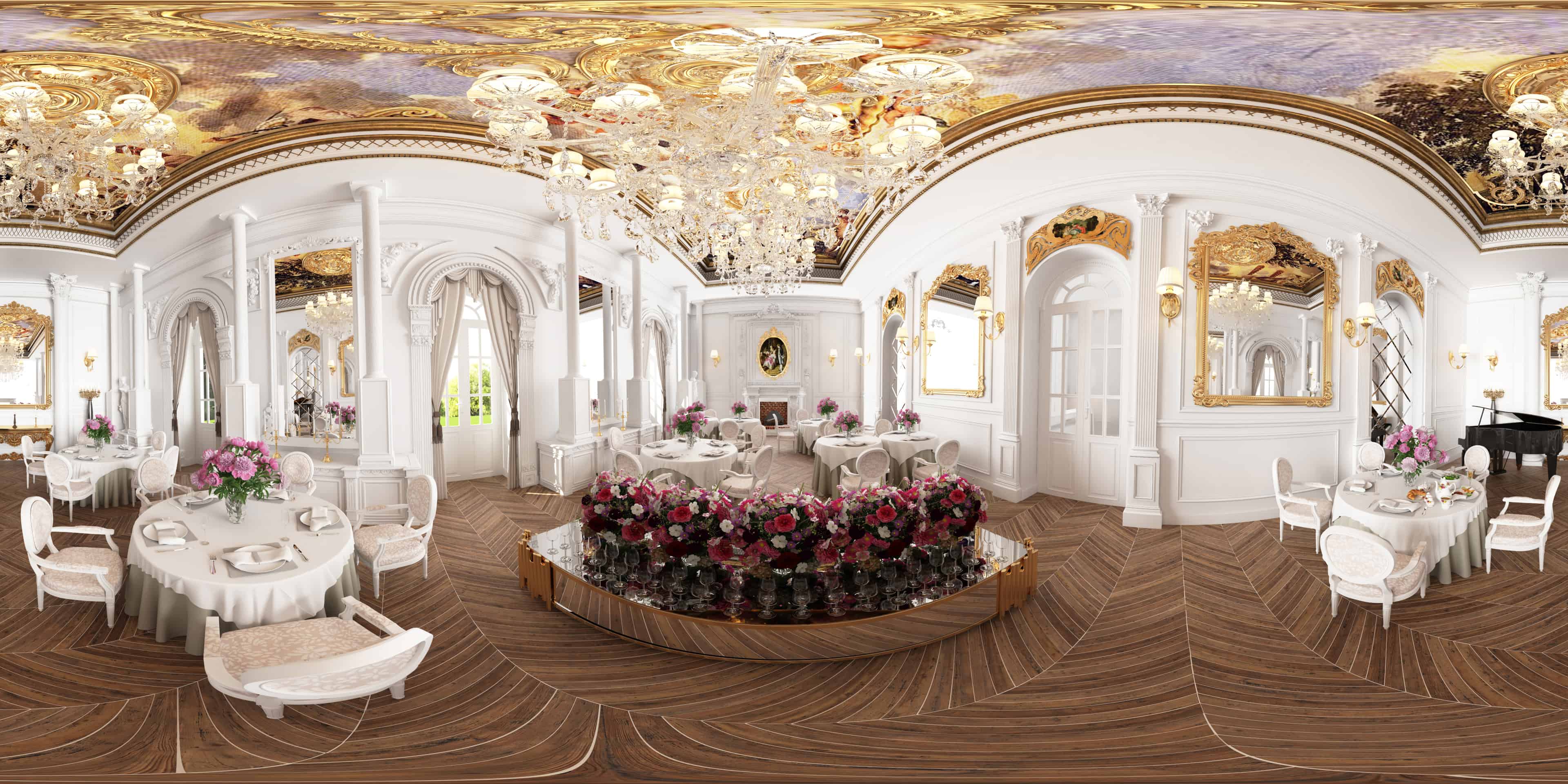 classic french restaurant | Interior Designio