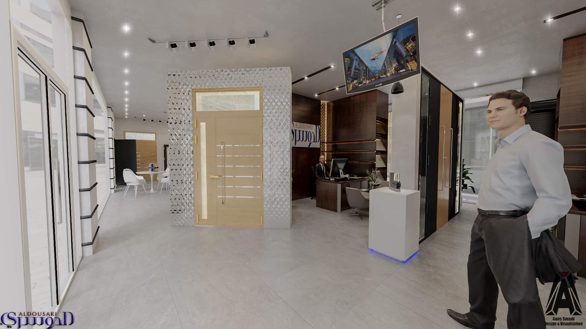 Aluminum industries Showroom | Interior Designio