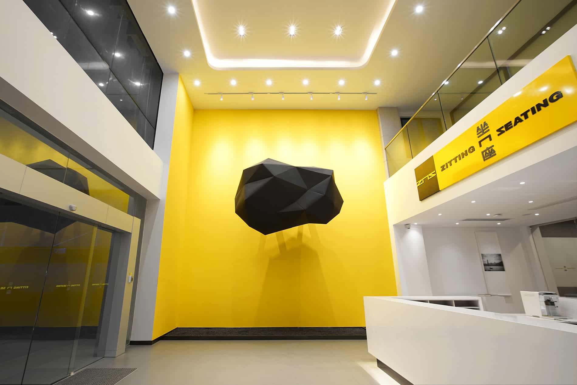 Zitting N Seating Showroom Space Design | Interior Designio