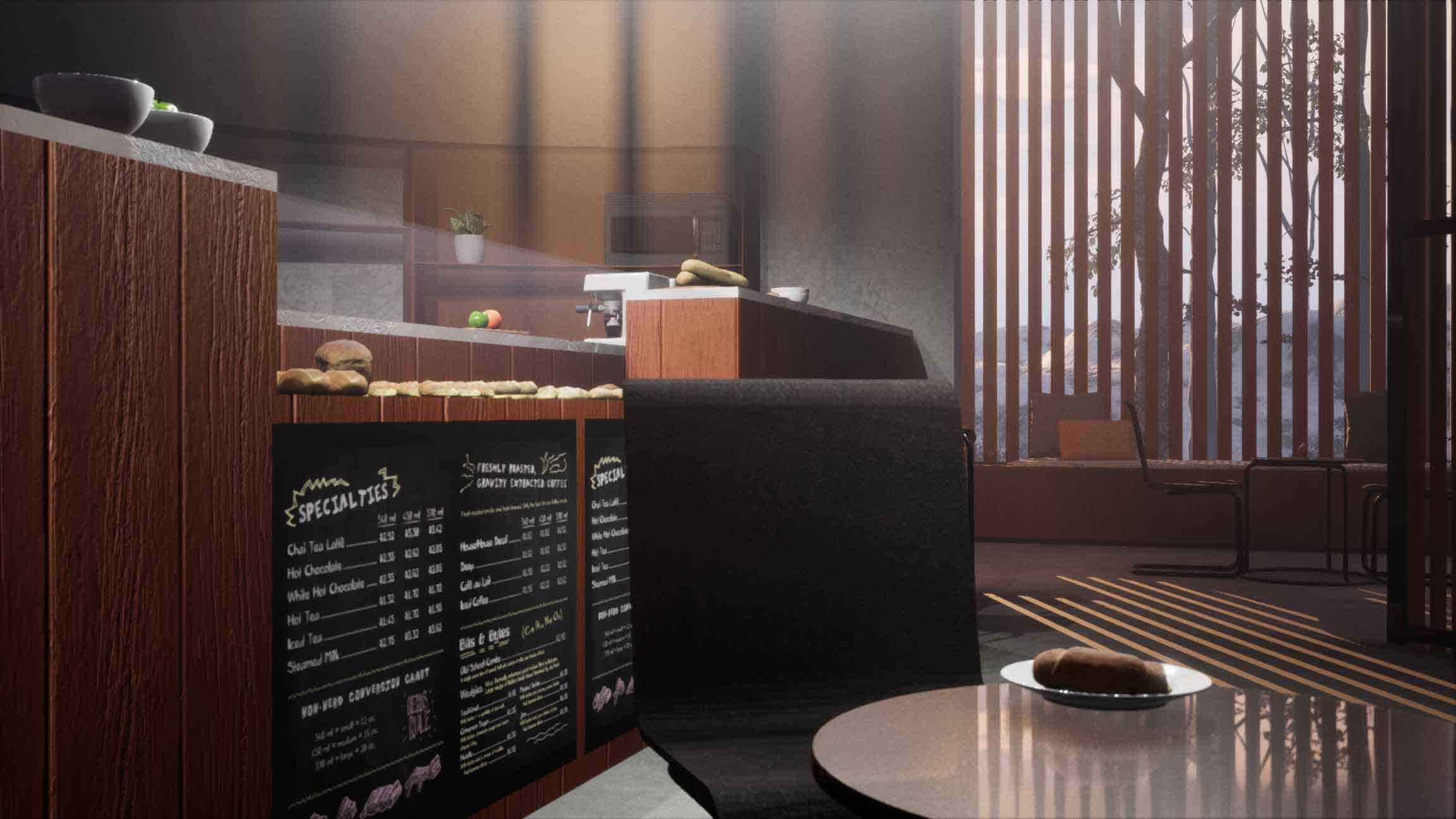 Comma Café | Interior Designio