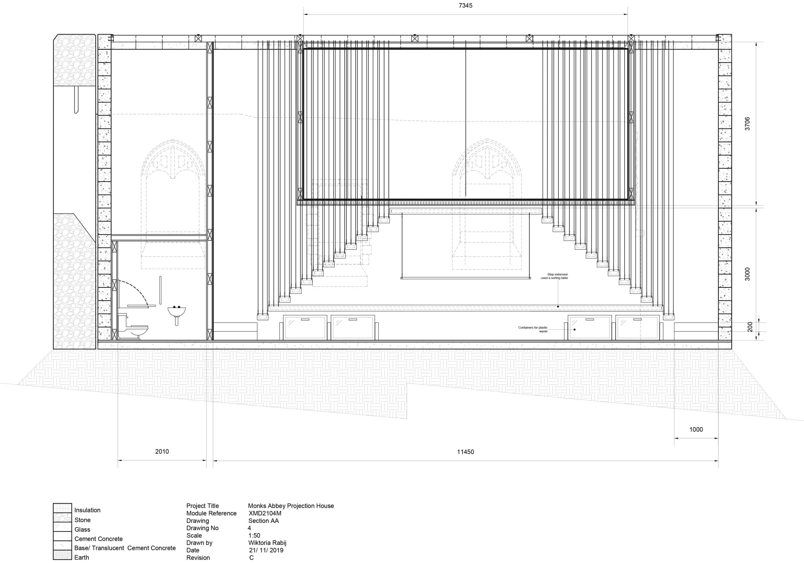 Recycling Projection House | Interior Designio