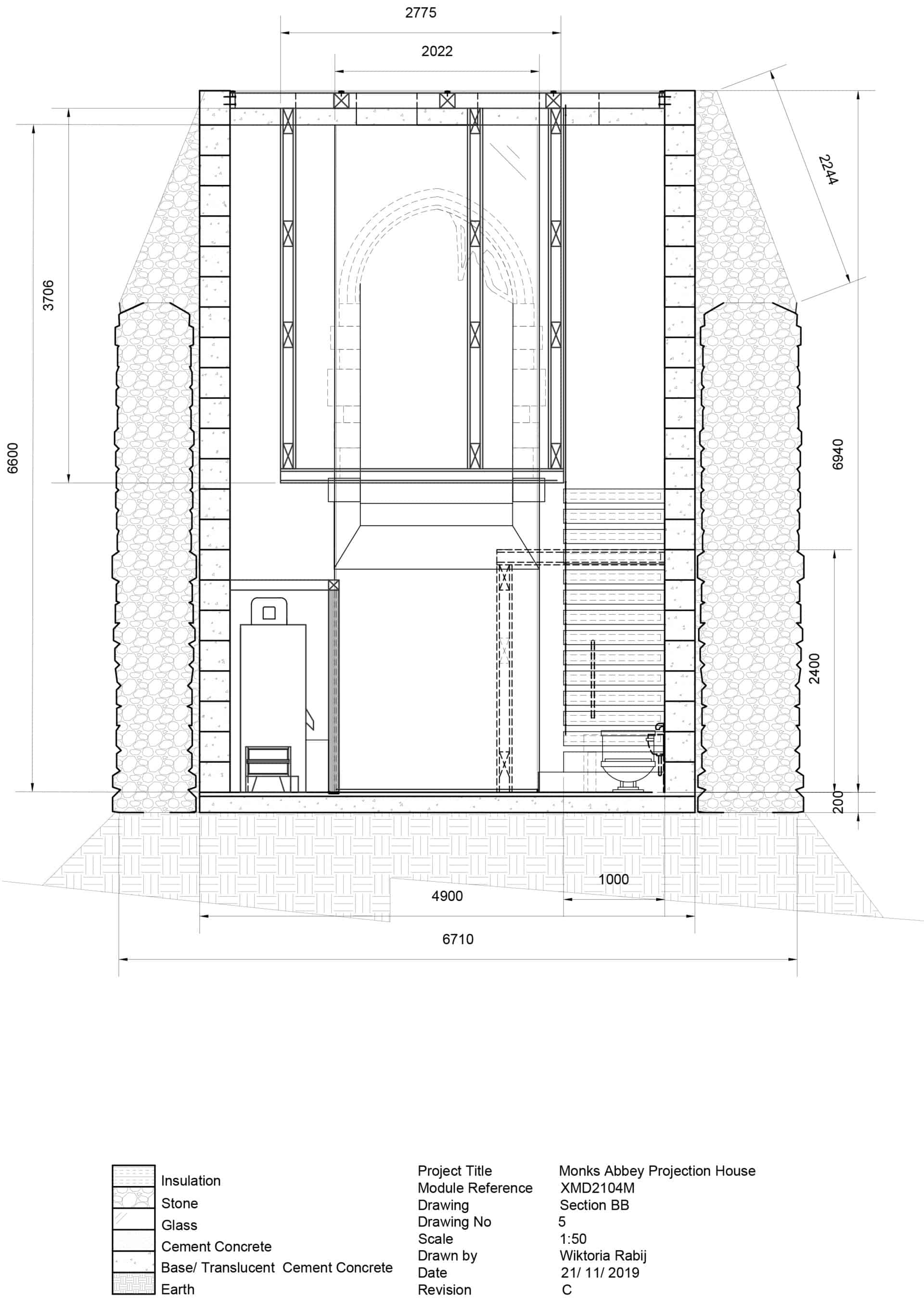 Recycling Projection House | Interior Designio