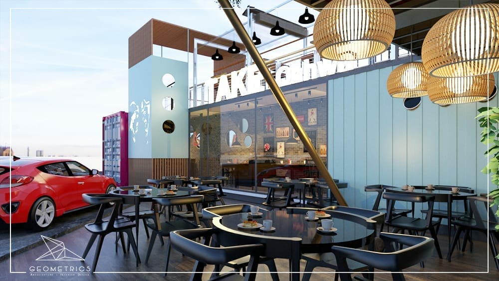 Take Qahwa Cafe` | Interior Designio