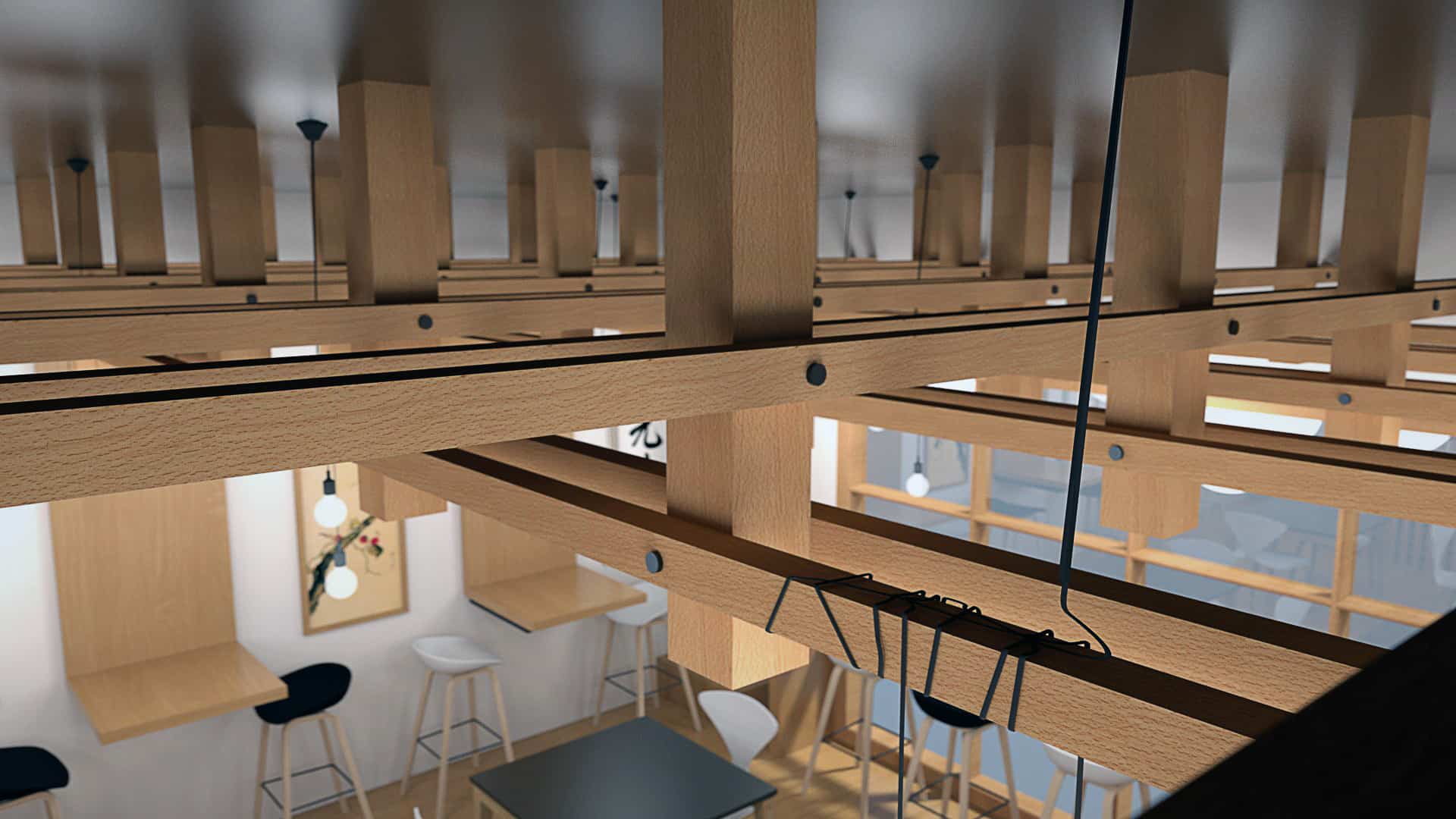 Sushi-Burrito Restaurant | Interior Designio