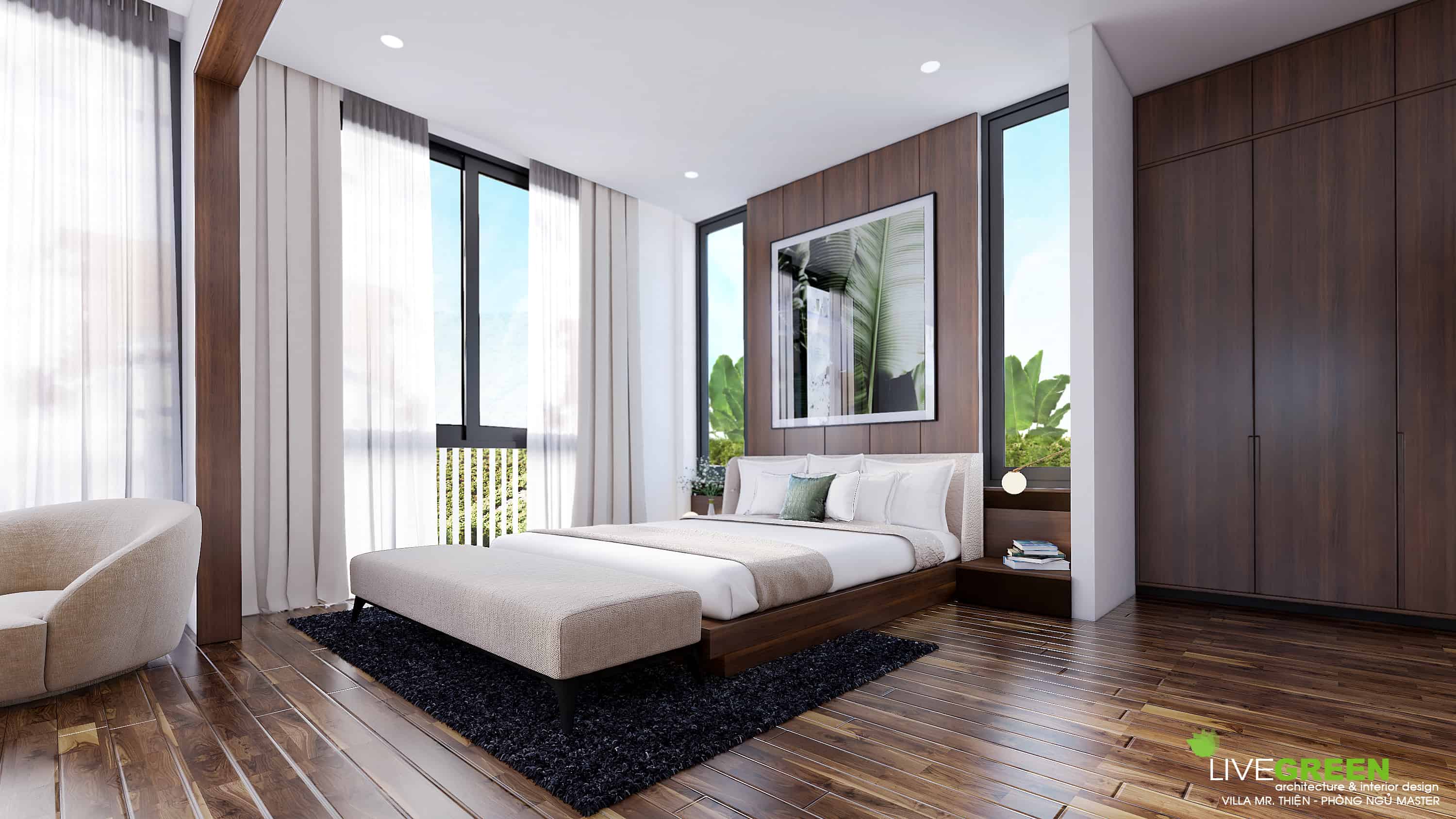 Luxury living room & master bedroom | Interior Designio