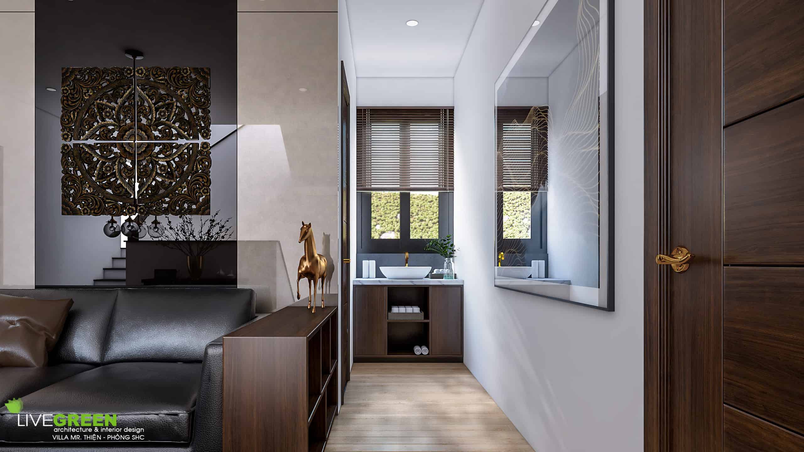 Luxury living room & master bedroom | Interior Designio