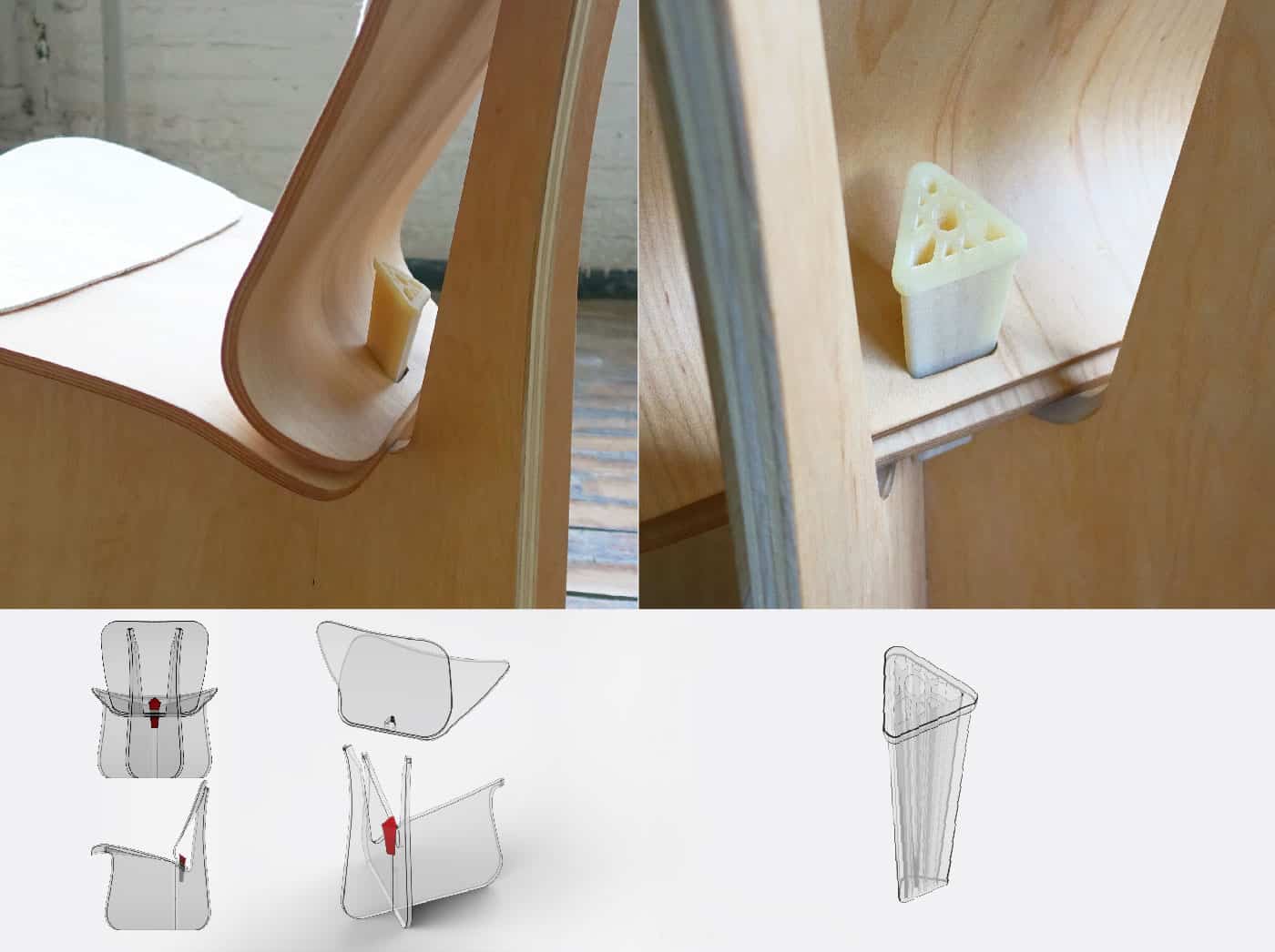 Wedge Chair | Interior Designio