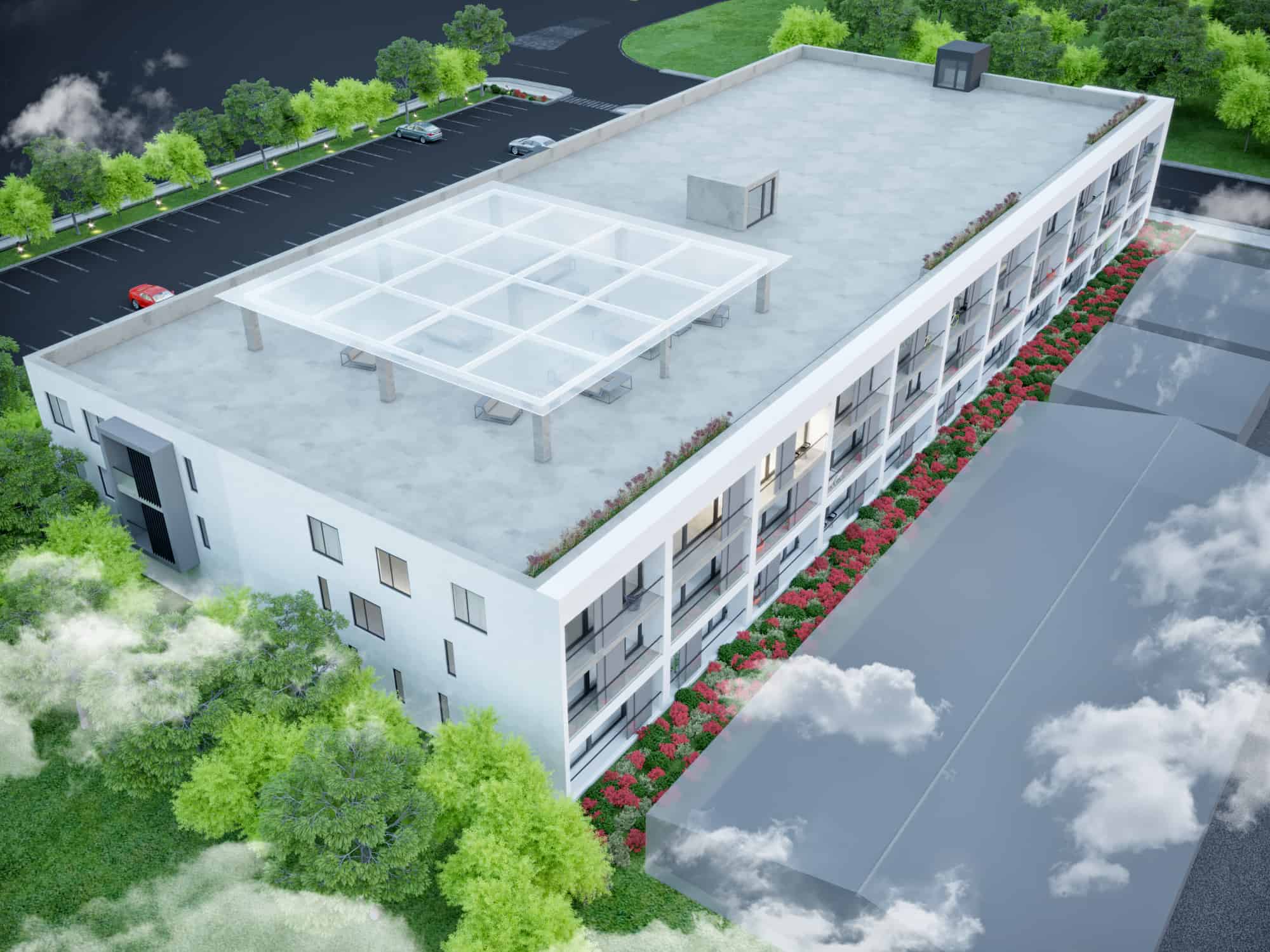 Concept of condo building | Interior Designio