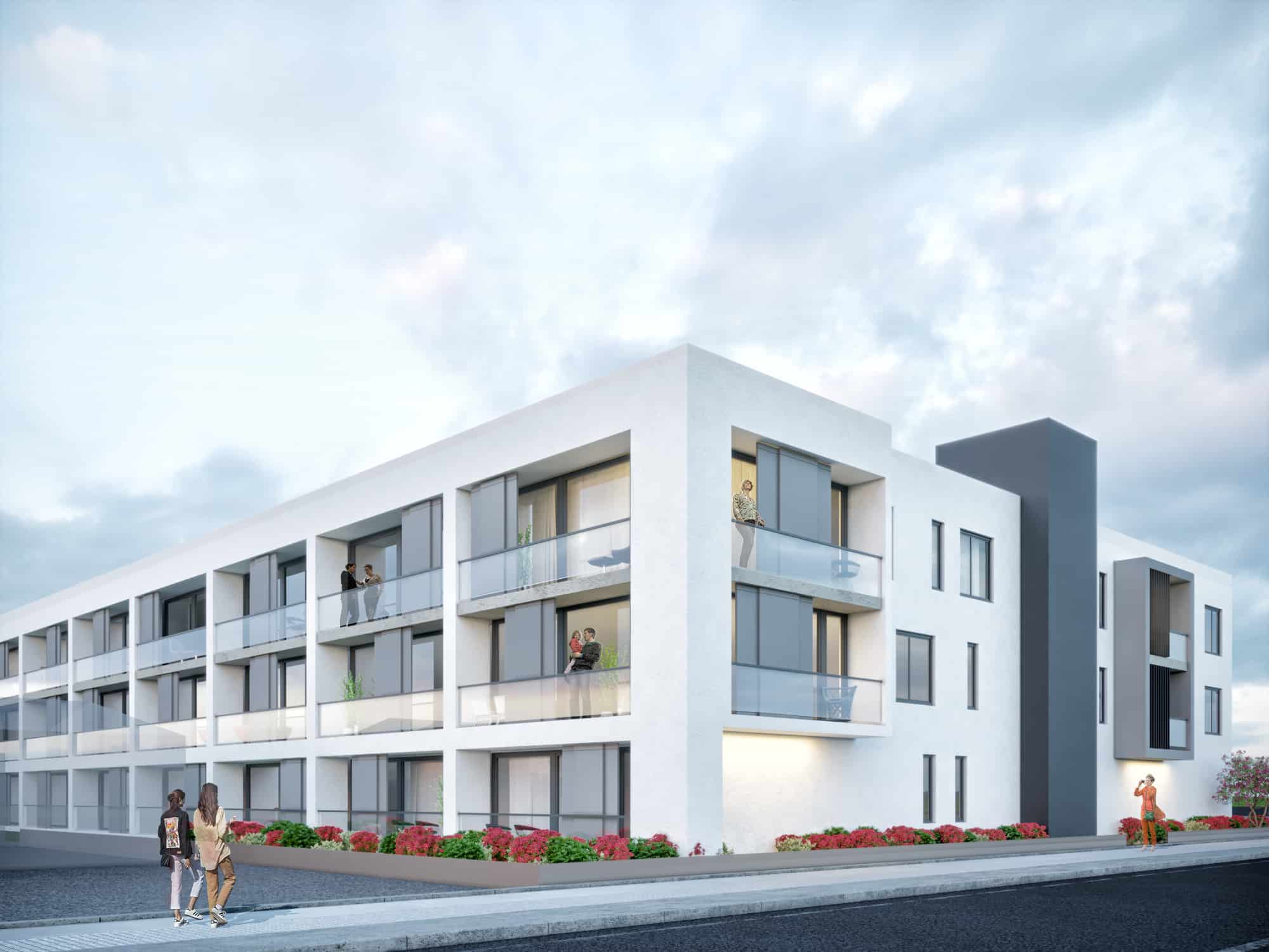 Concept of condo building | Interior Designio