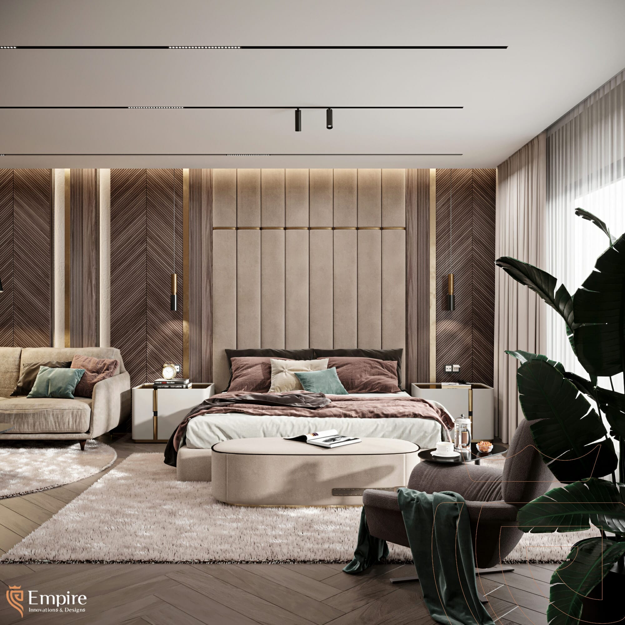 Luxury Master Suite | Interior Designio