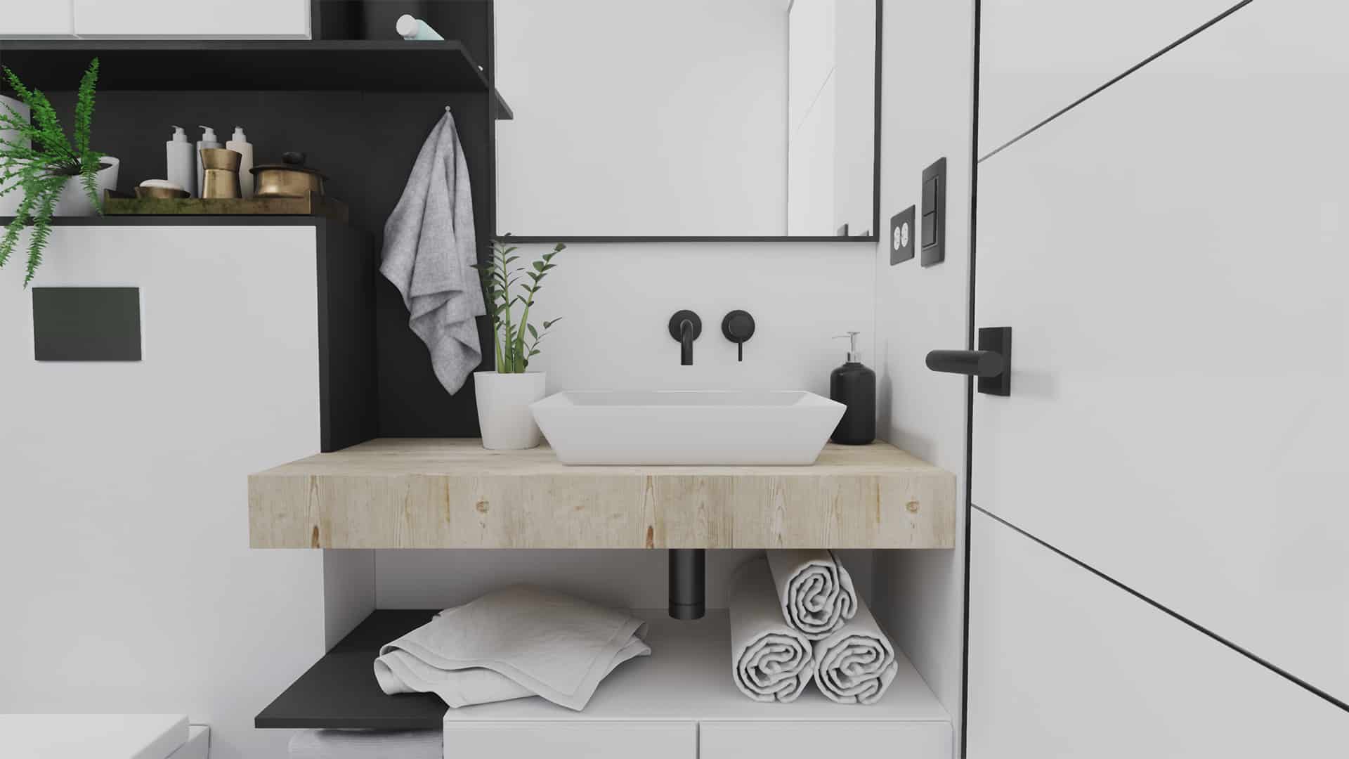 Compact Bathroom | Interior Designio