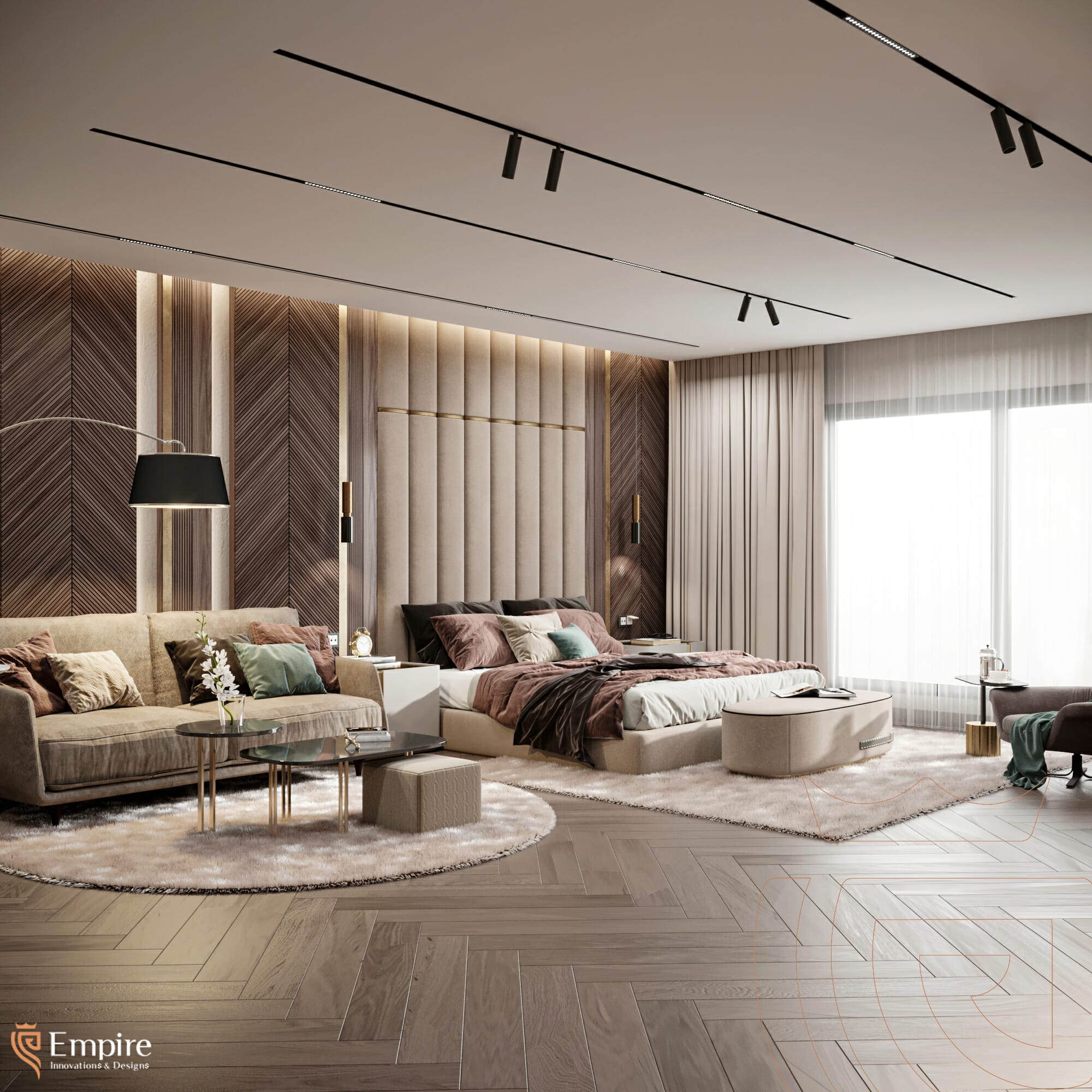 Luxury Master Suite | Interior Designio
