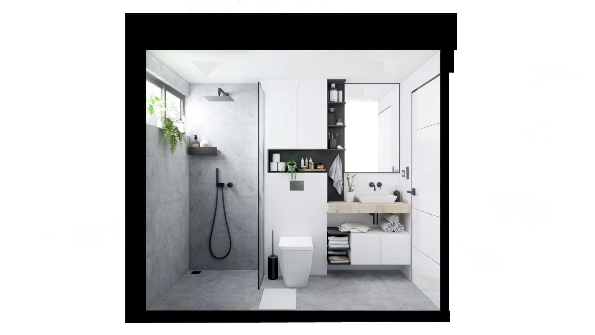 Compact Bathroom | Interior Designio