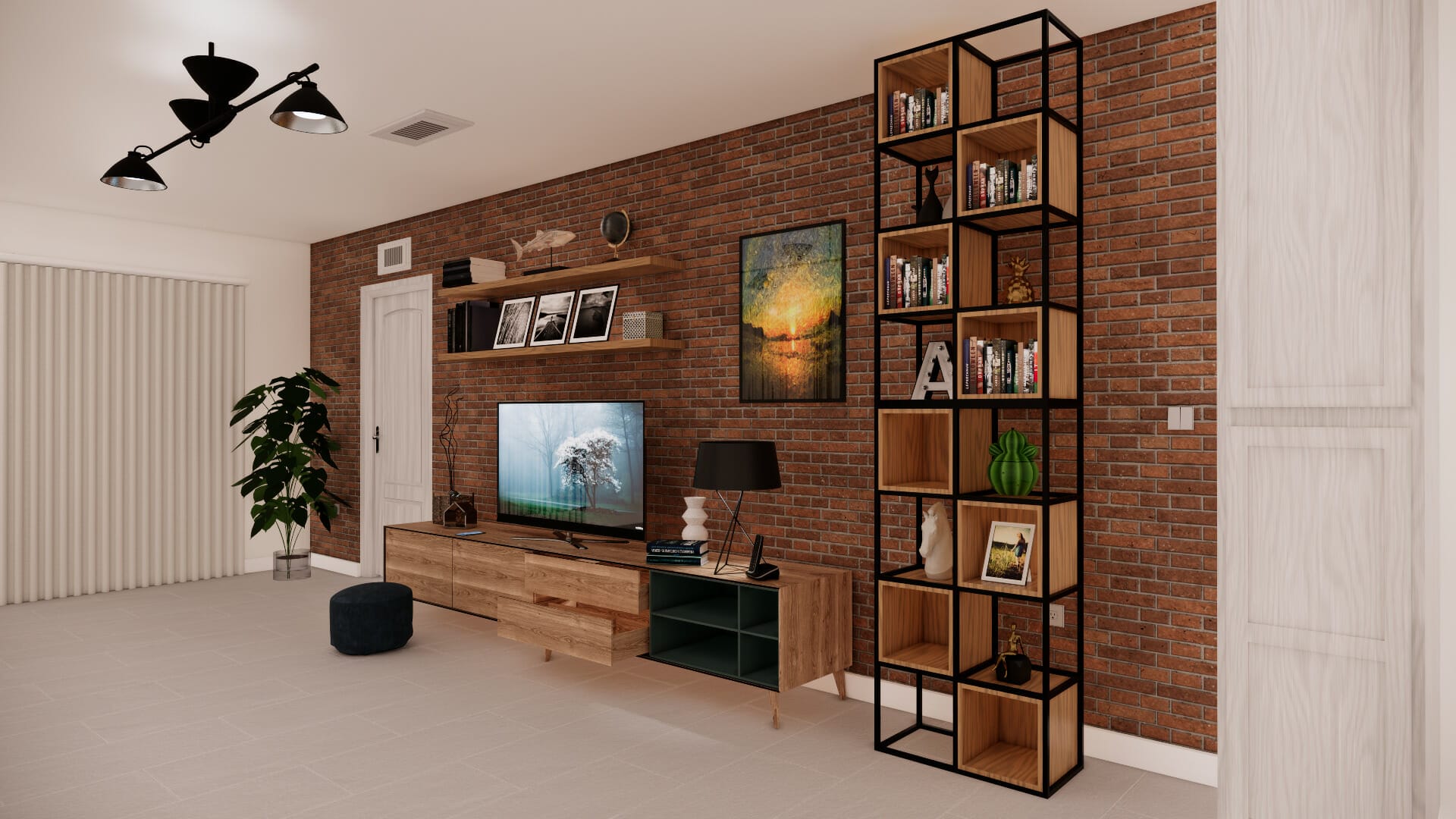 Television Area Design | Interior Designio