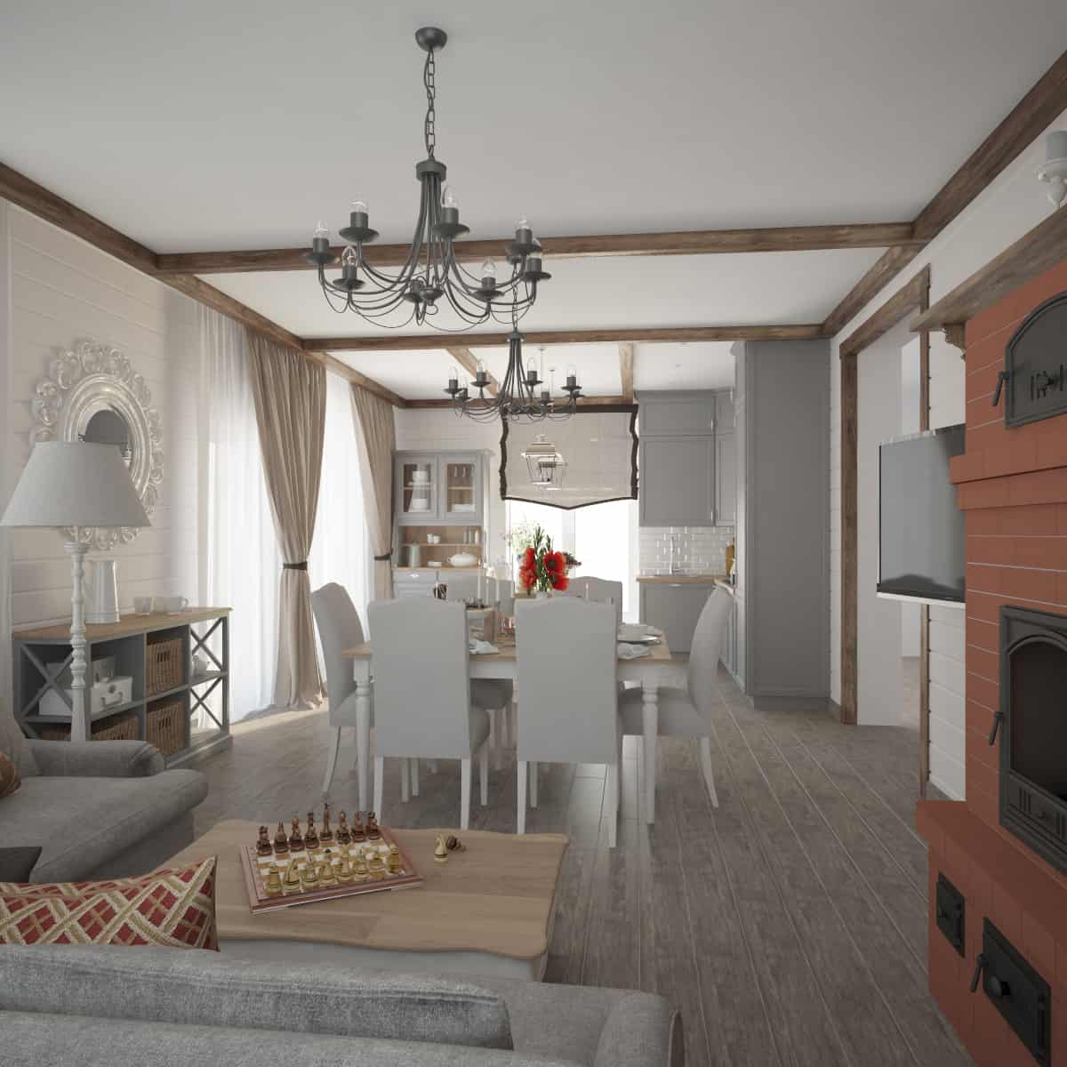 The interior in the style of Provence | Interior Designio