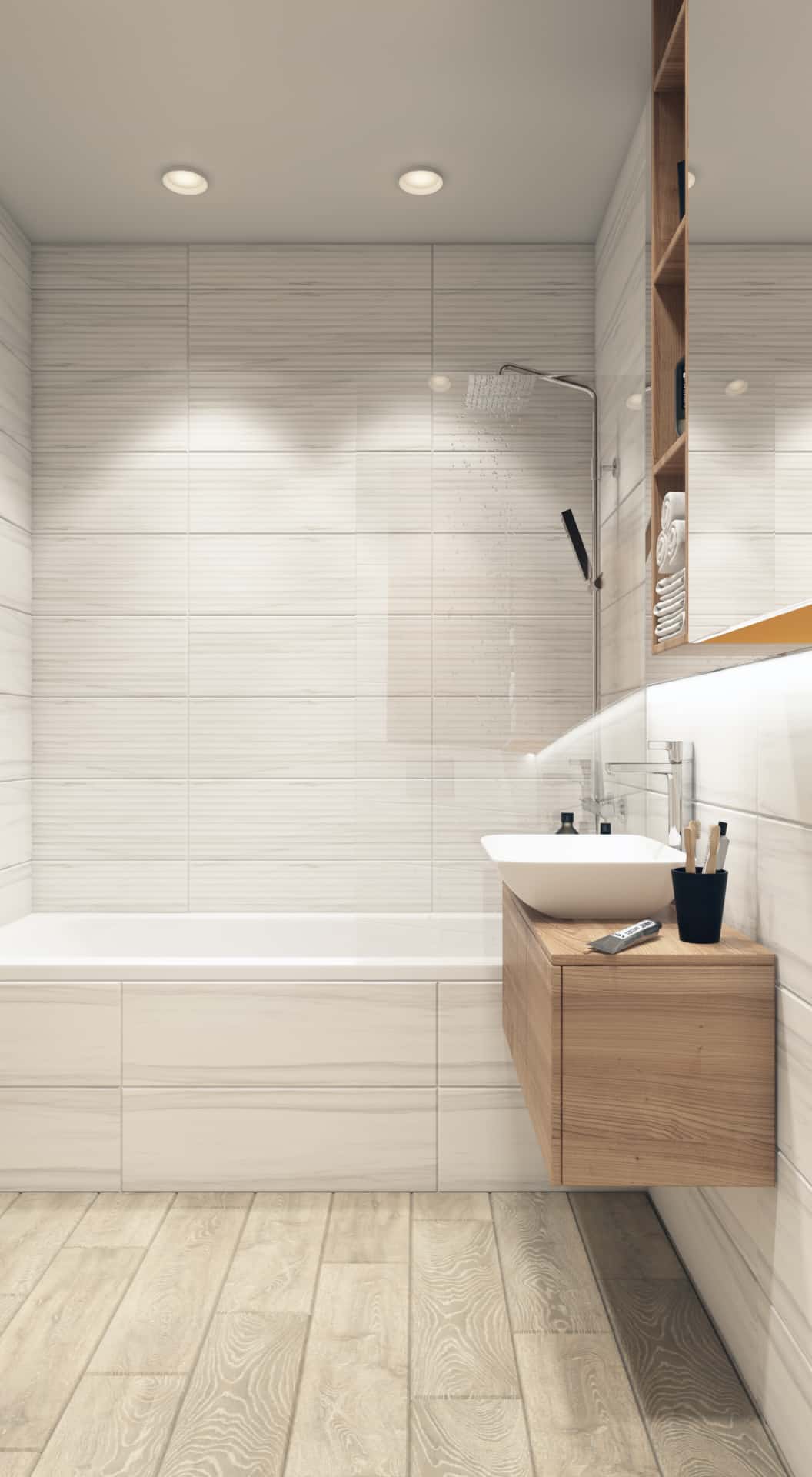 Bright bathroom | Interior Designio