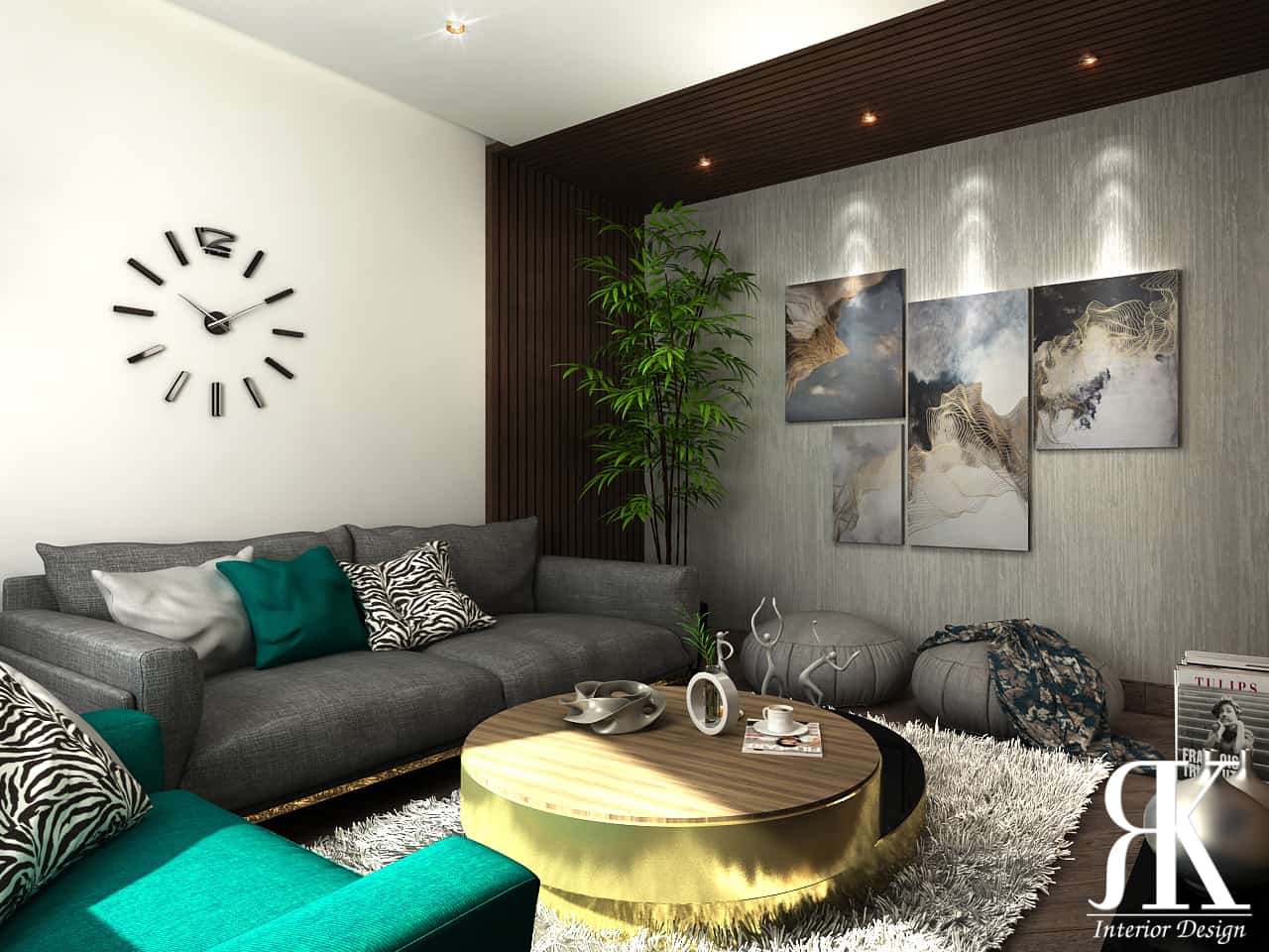 Comfortable Living room | Interior Designio