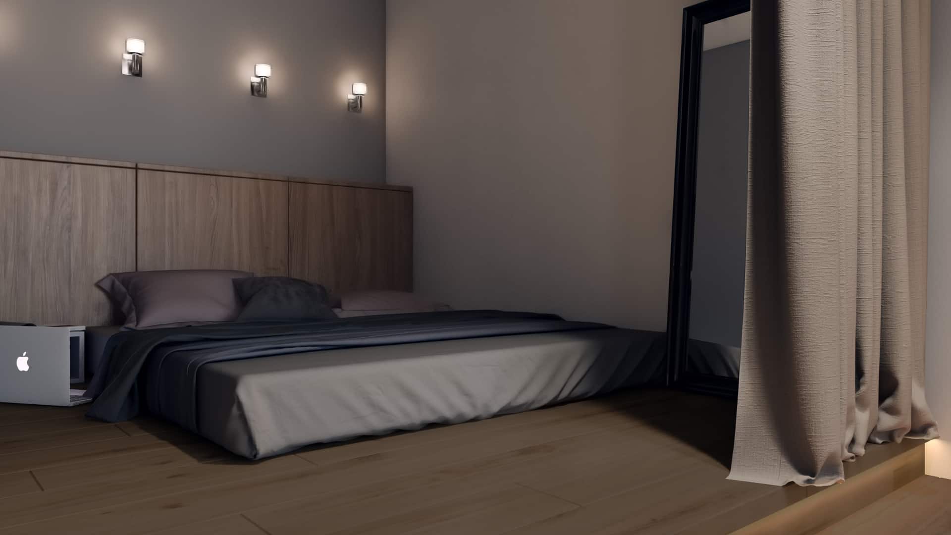 Cozy one room flat | Interior Designio