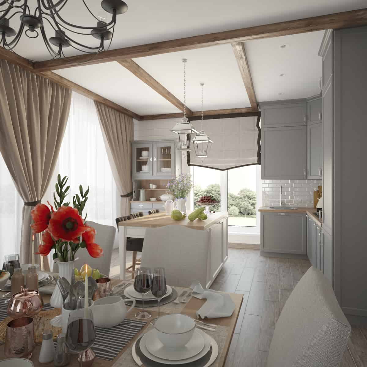 The interior in the style of Provence | Interior Designio