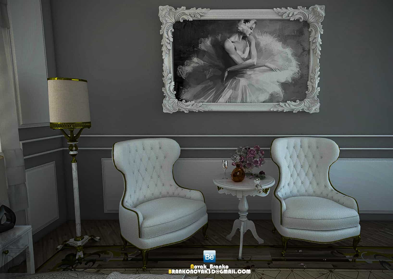 Old School by Branko Novak 3D. | Interior Designio