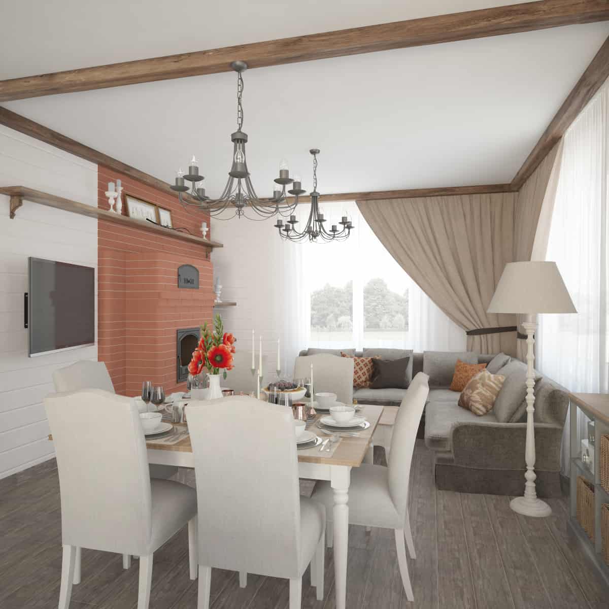 The interior in the style of Provence | Interior Designio