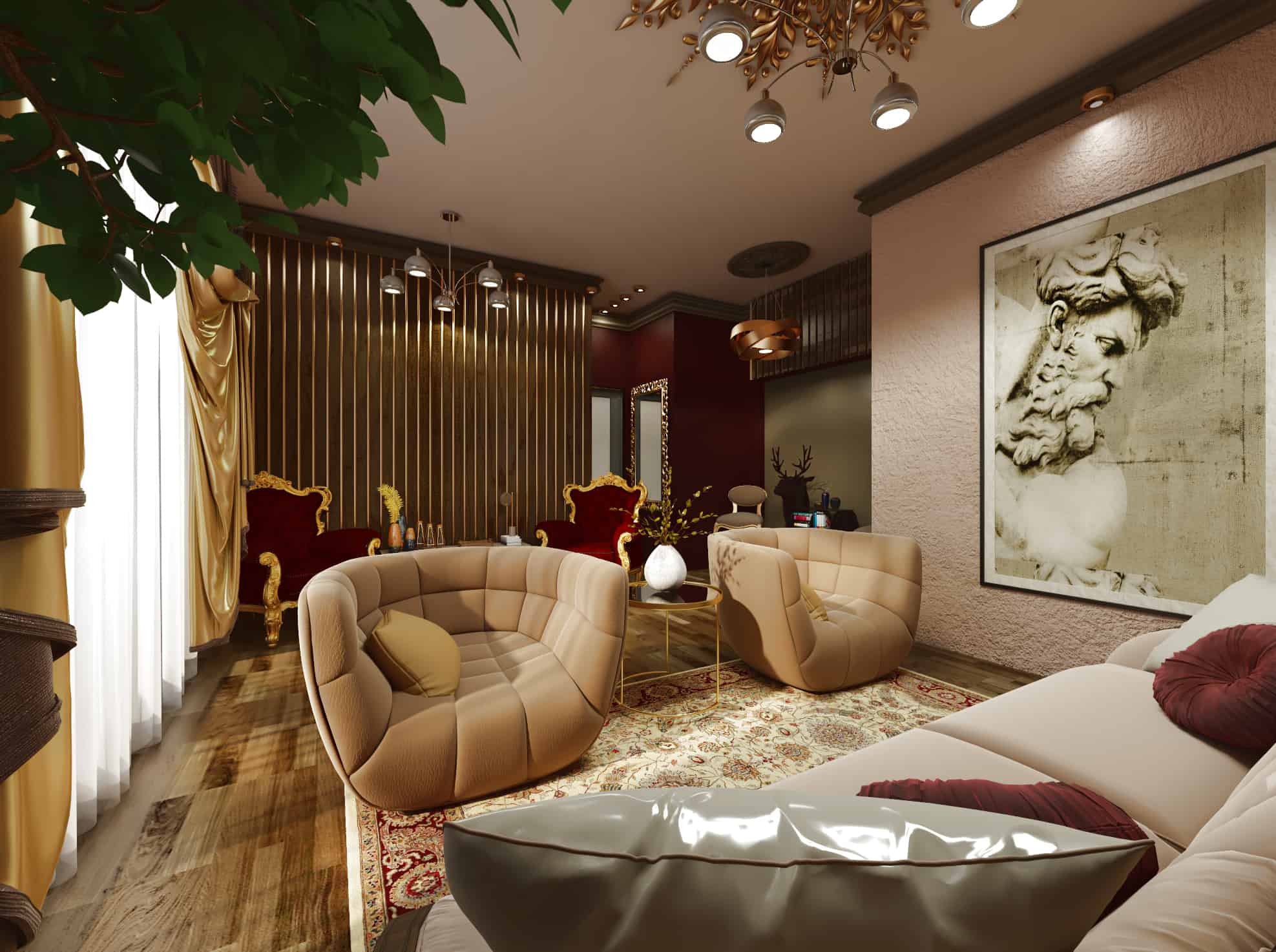 New Classic Hall | Interior Designio