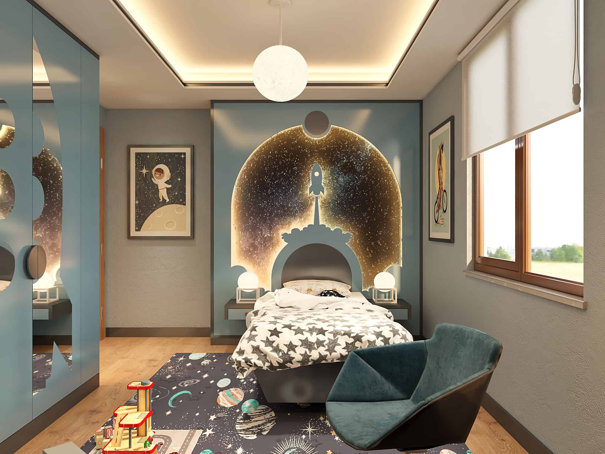 Childreen Room Interior Design Project | Interior Designio