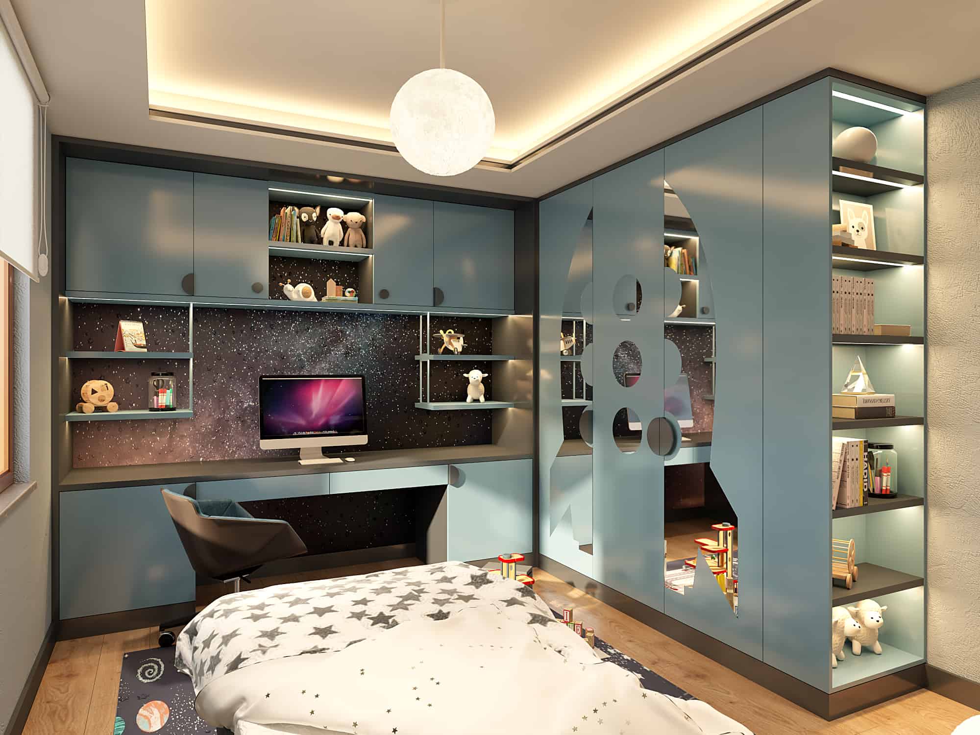 Childreen Room Interior Design Project | Interior Designio