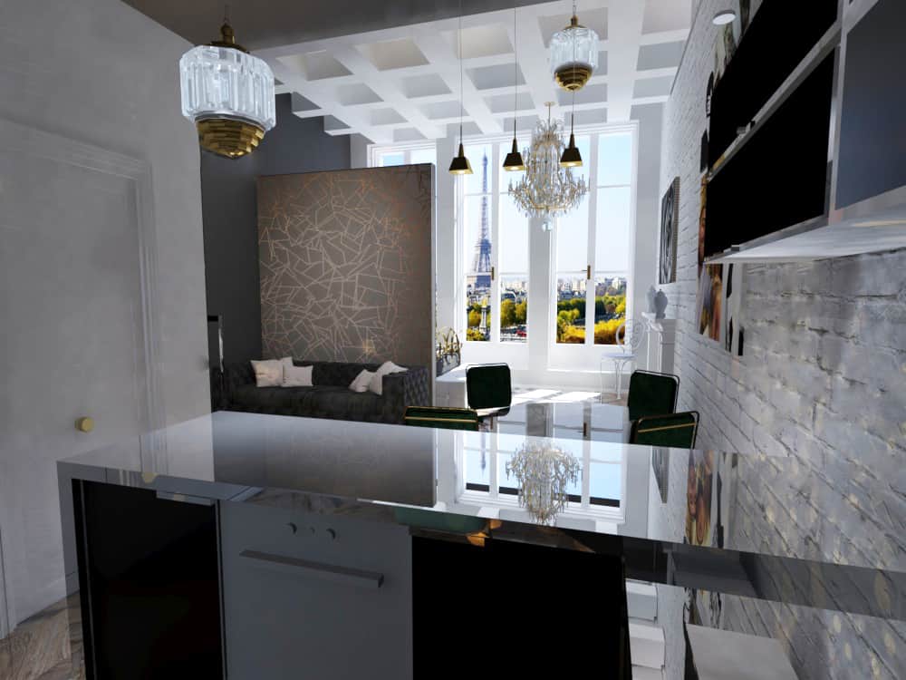 Studio Apartment | Interior Designio