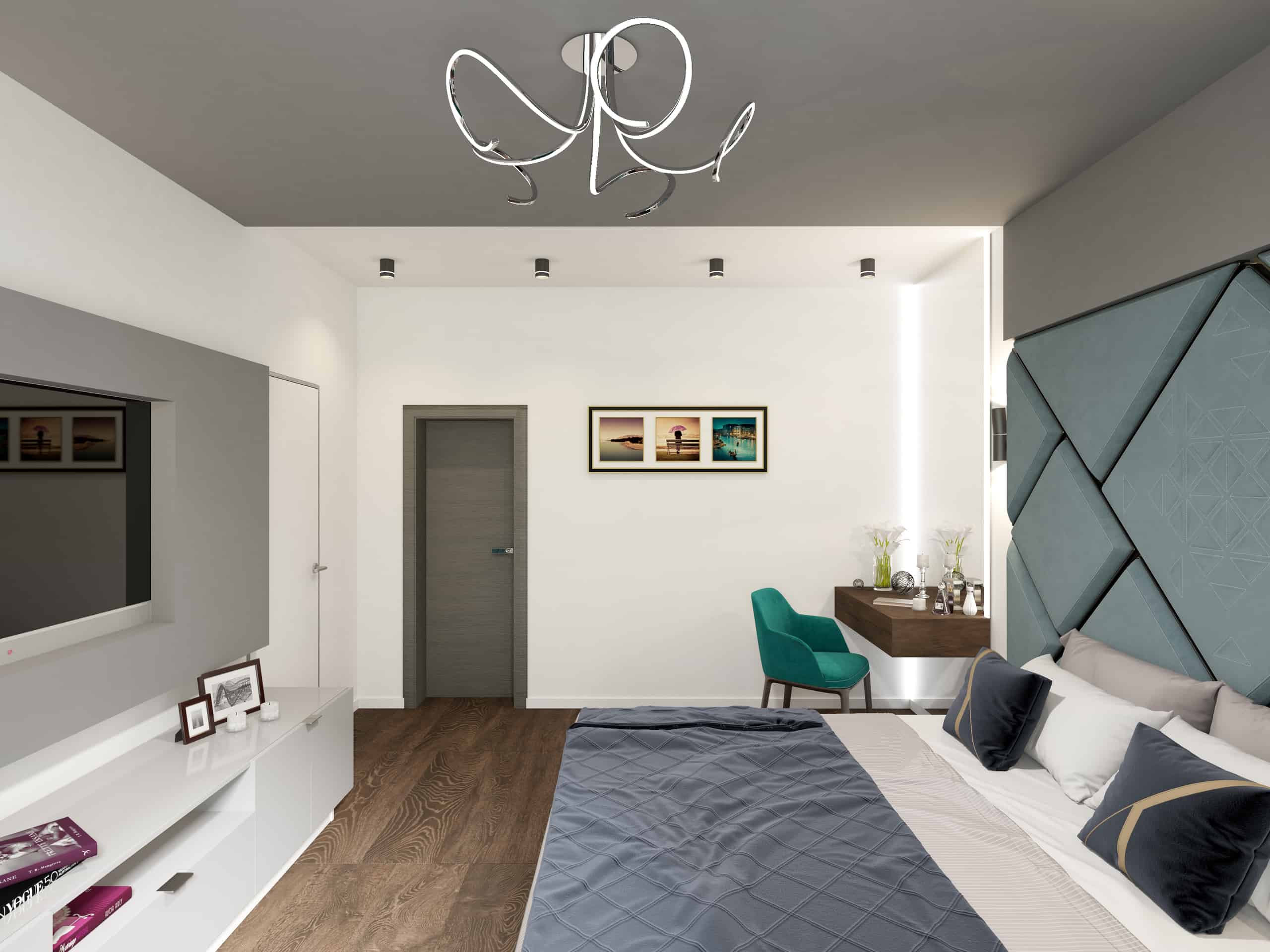 MODERN BEDROOM VISUALIZATION | Interior Designio