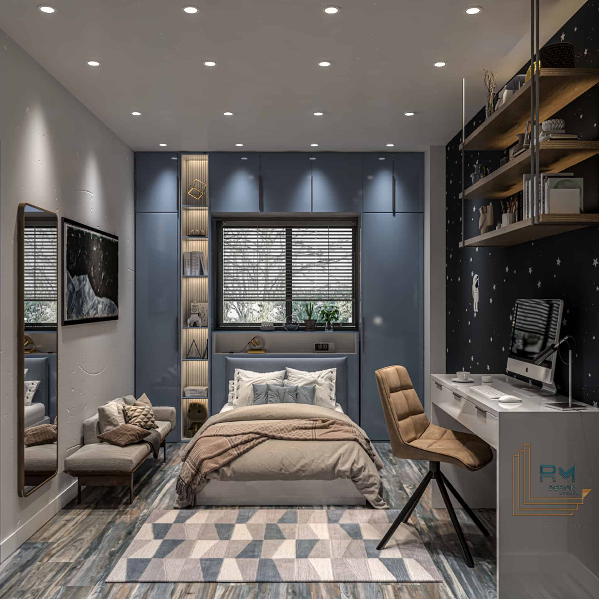 Teen Bedroom Design | Interior Designio