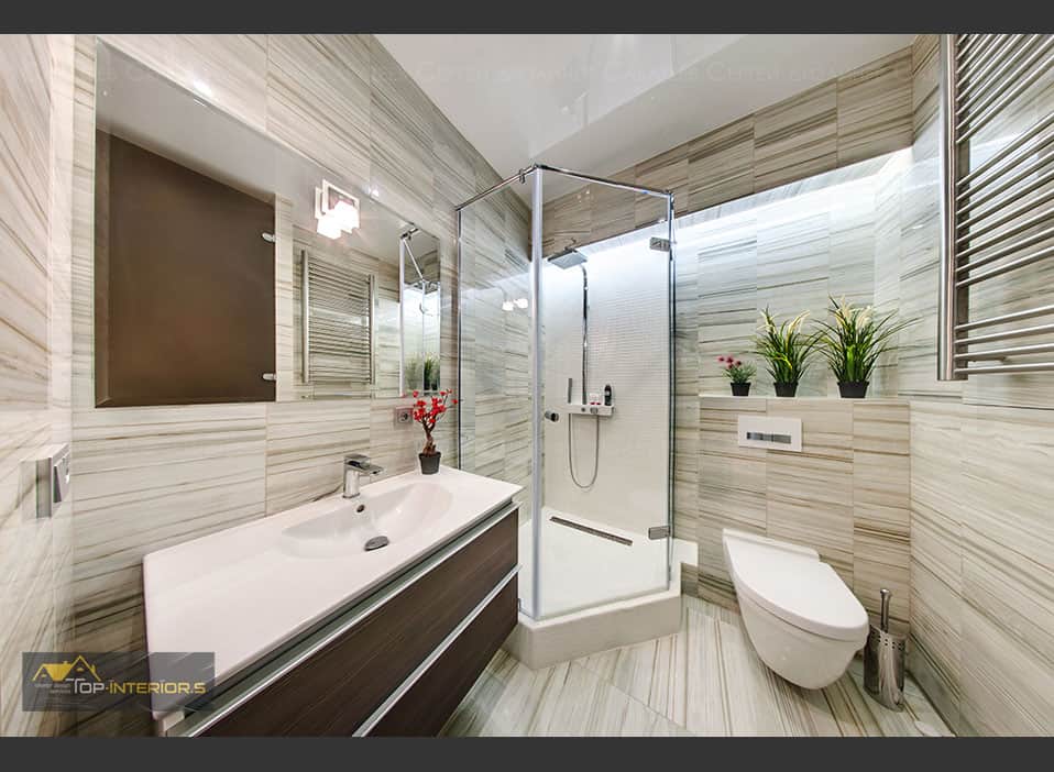 Luxury one-room appartment "Oasis" | Interior Designio