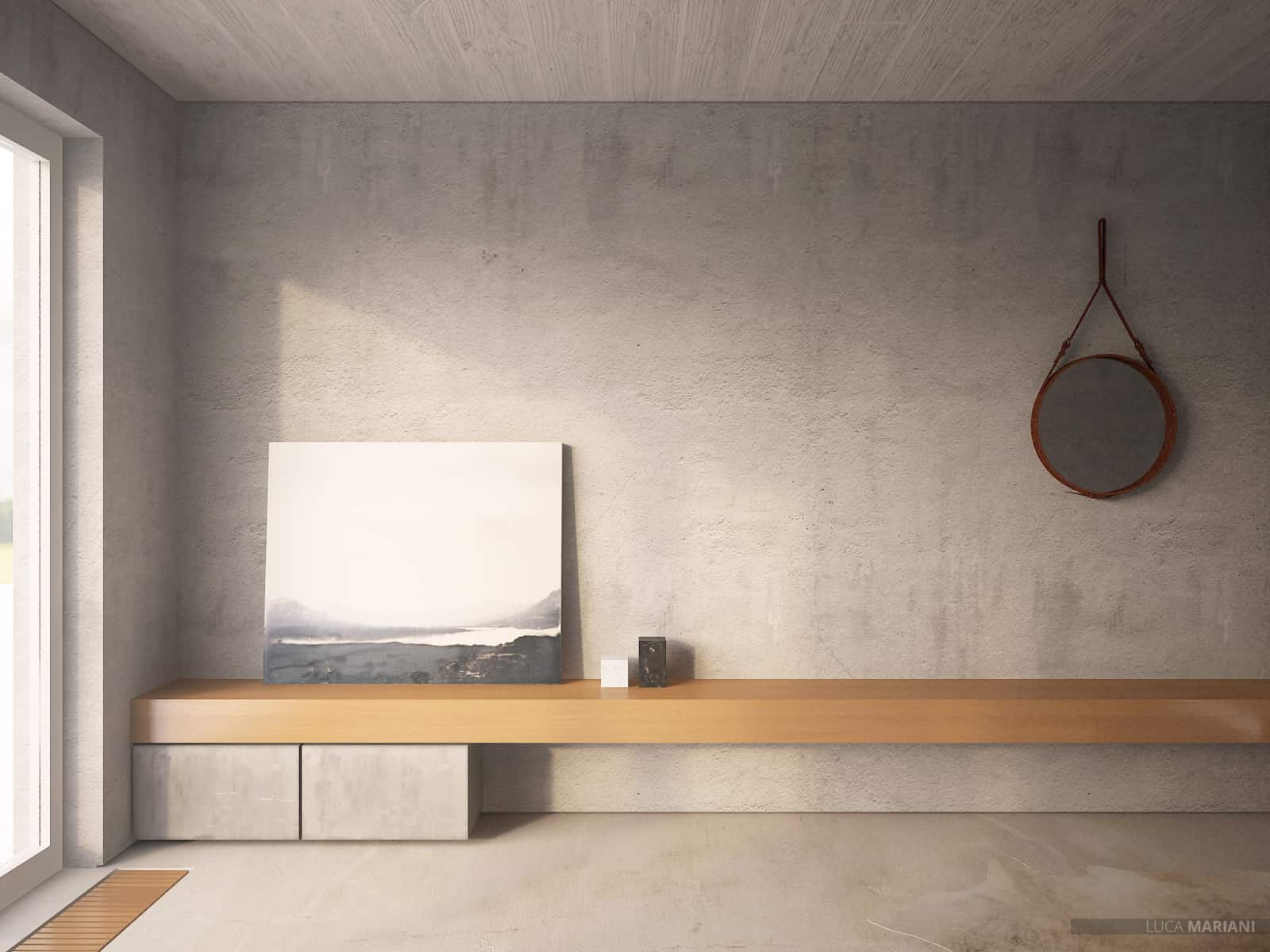 Casa di cemento // Concrete house | Interior Designio