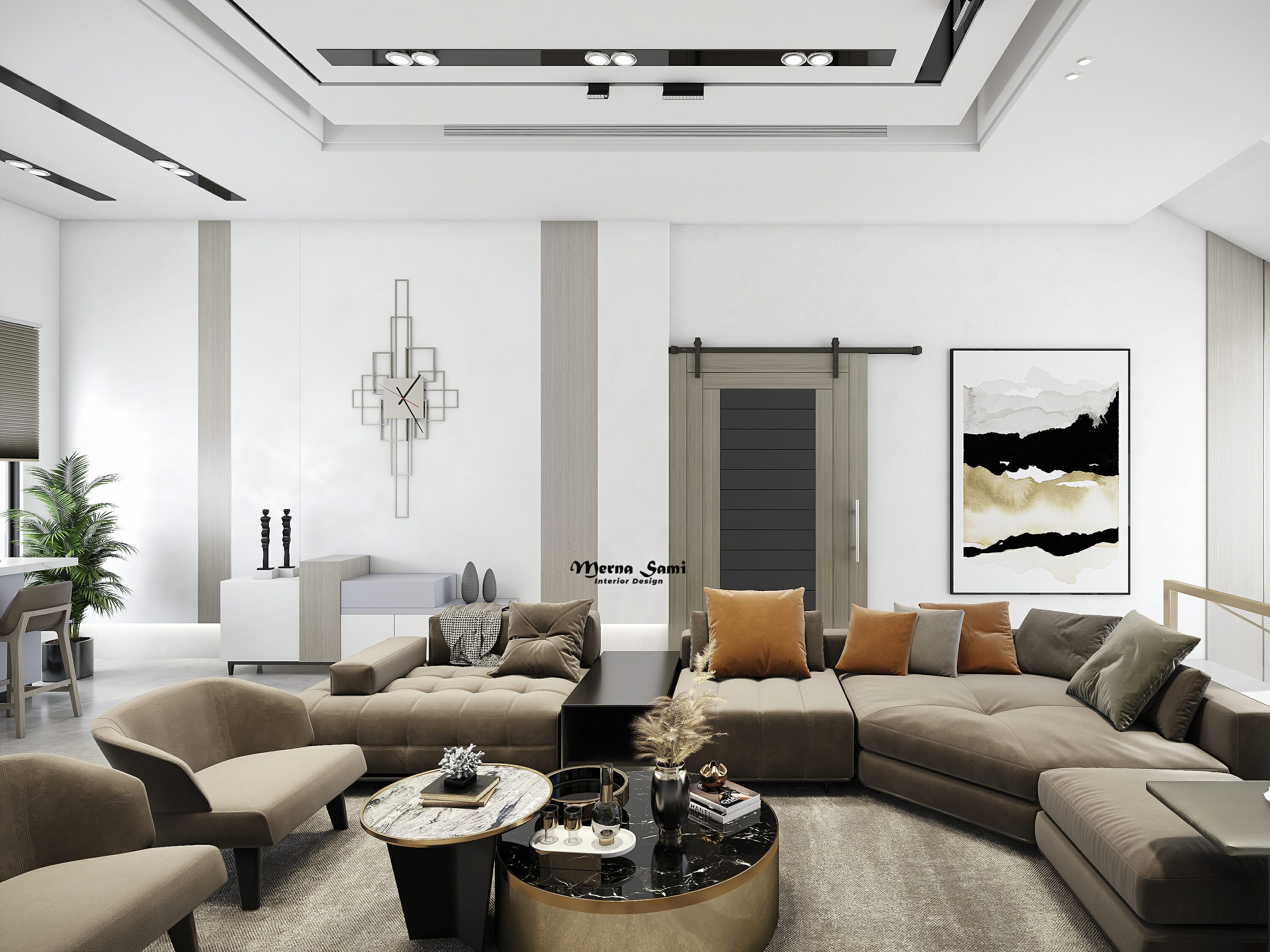 Simple Modern Living | Interior Designio