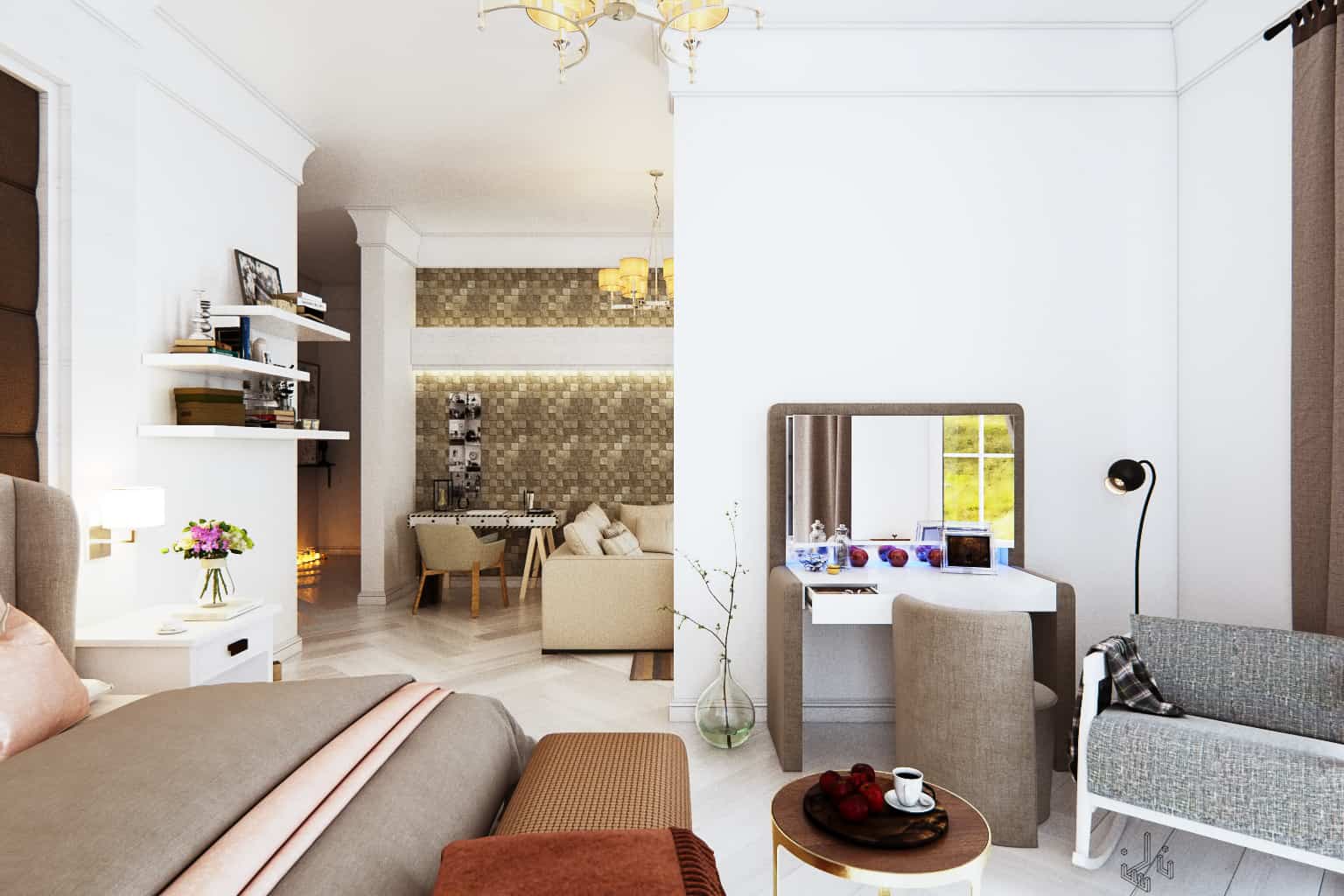 White Bedroom | Interior Designio