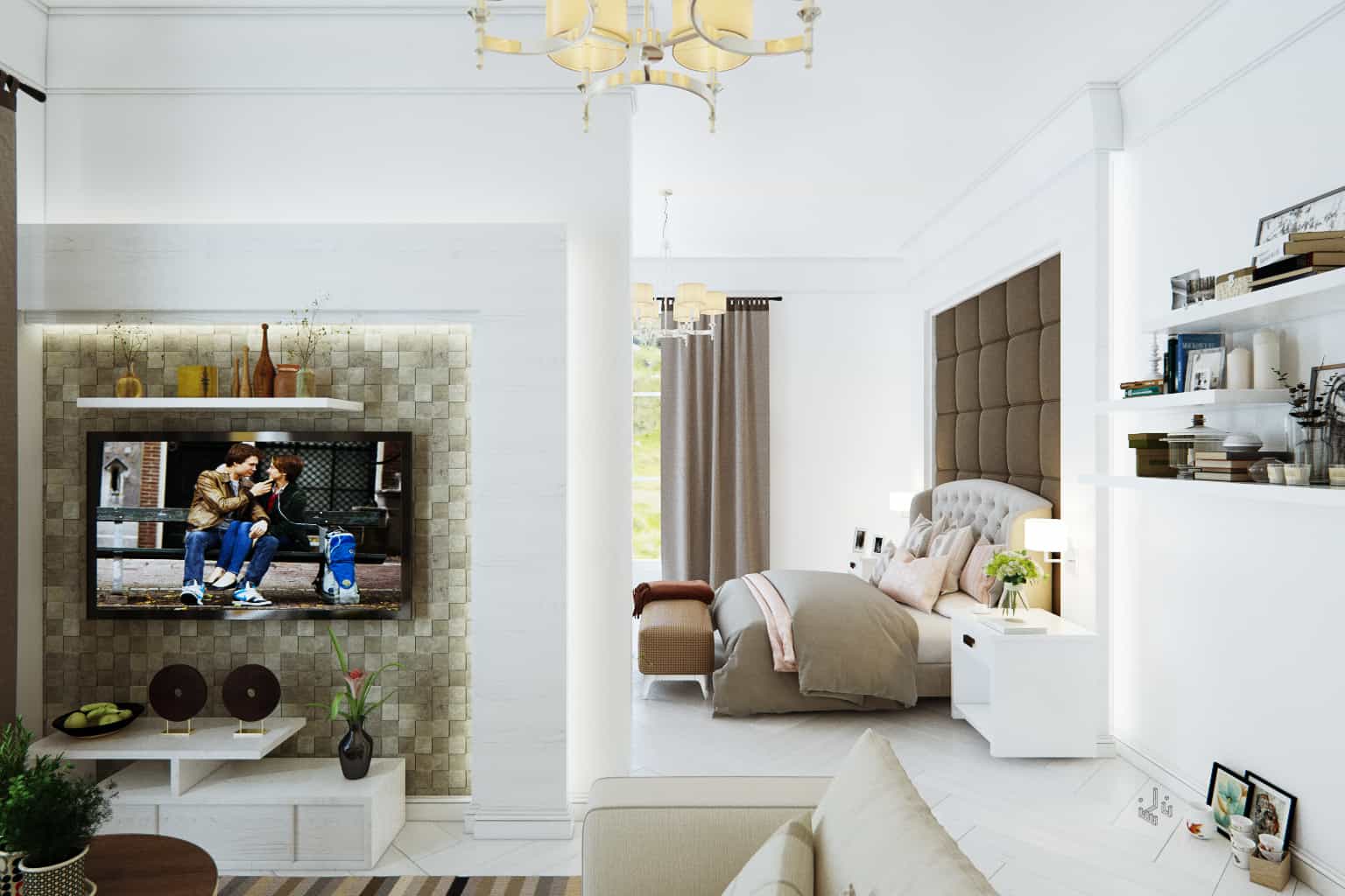 White Bedroom | Interior Designio