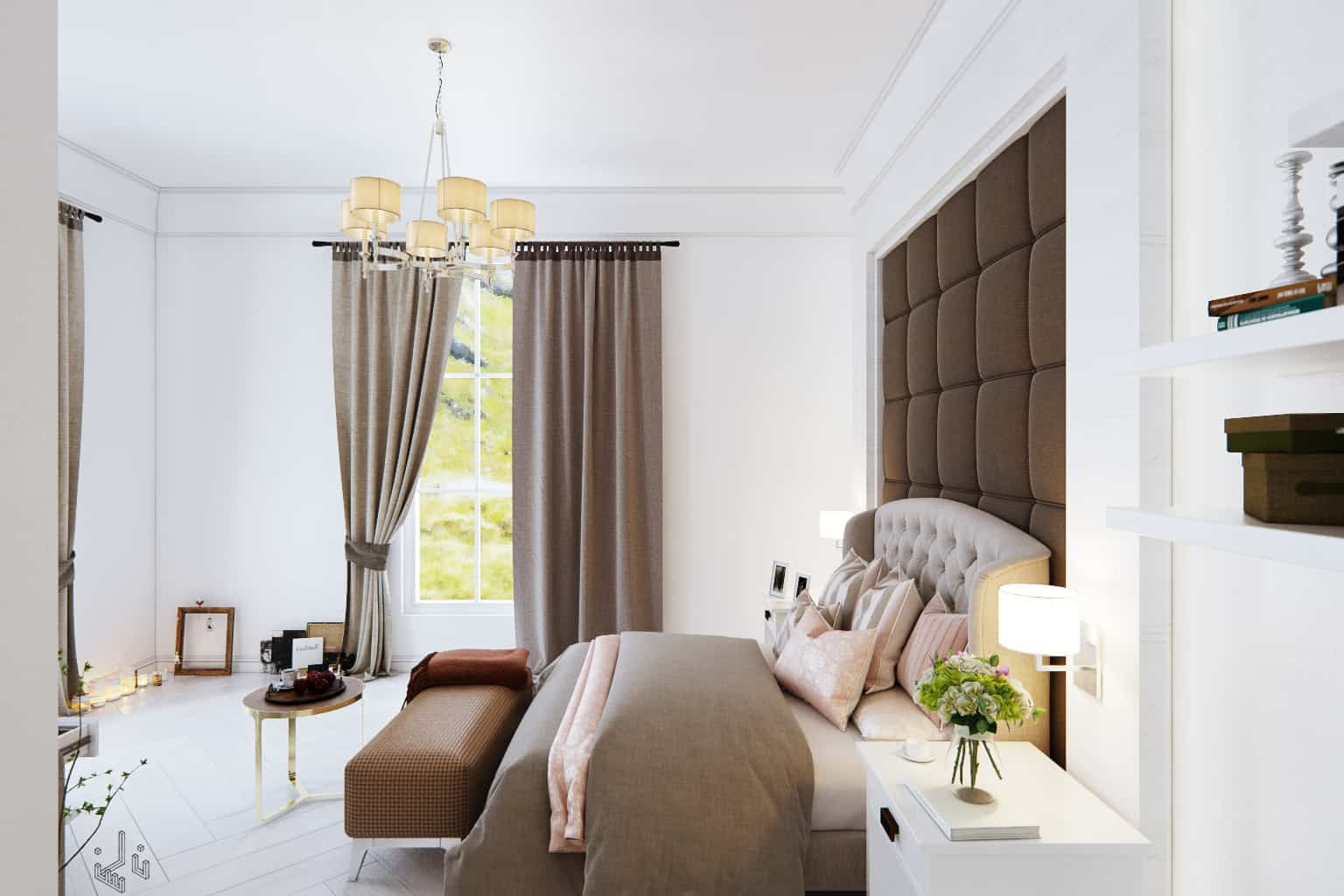 White Bedroom | Interior Designio