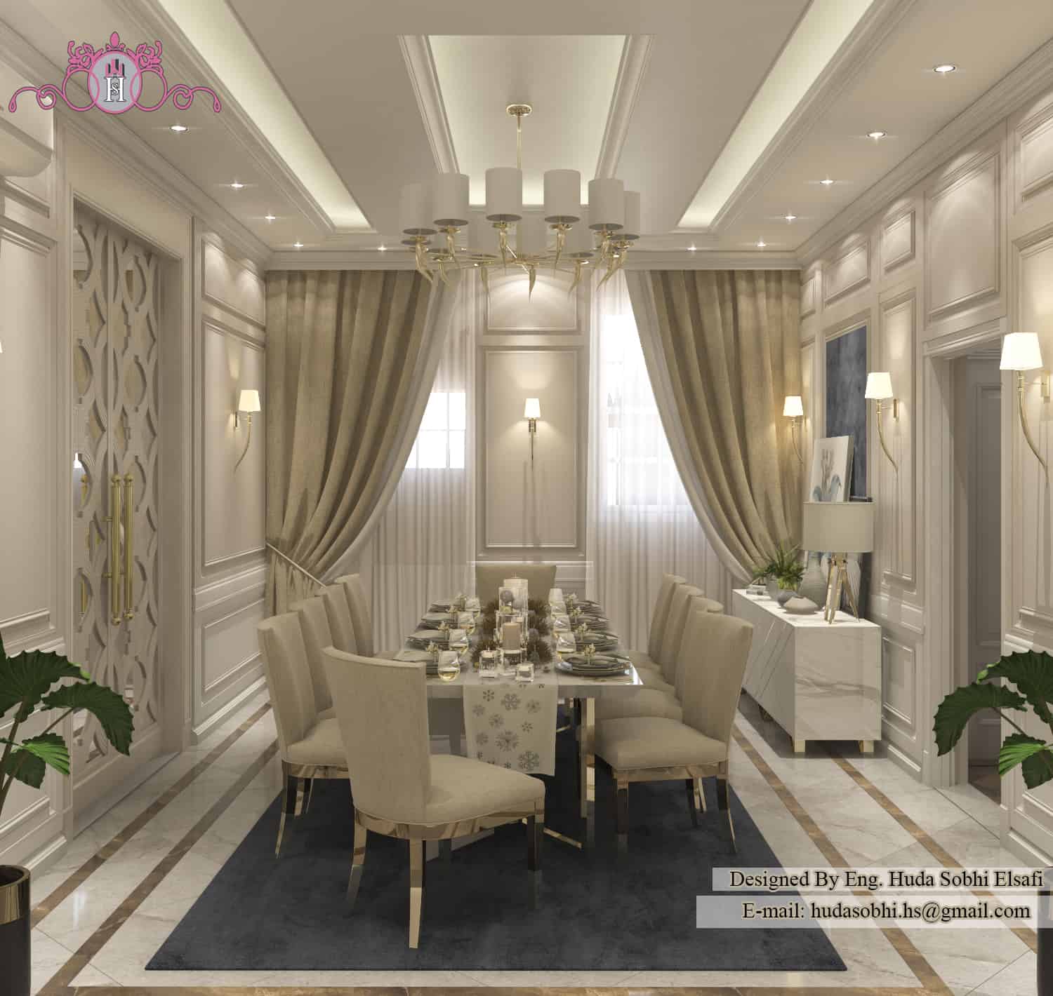 Simple Dining Room | Interior Designio
