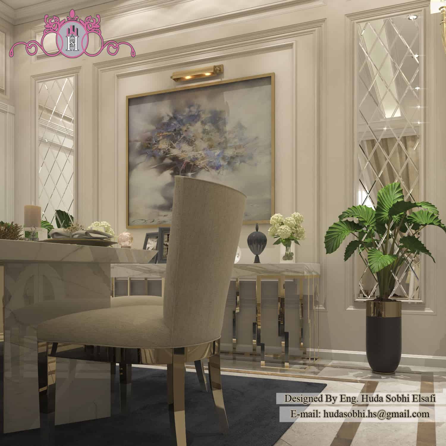 Simple Dining Room | Interior Designio