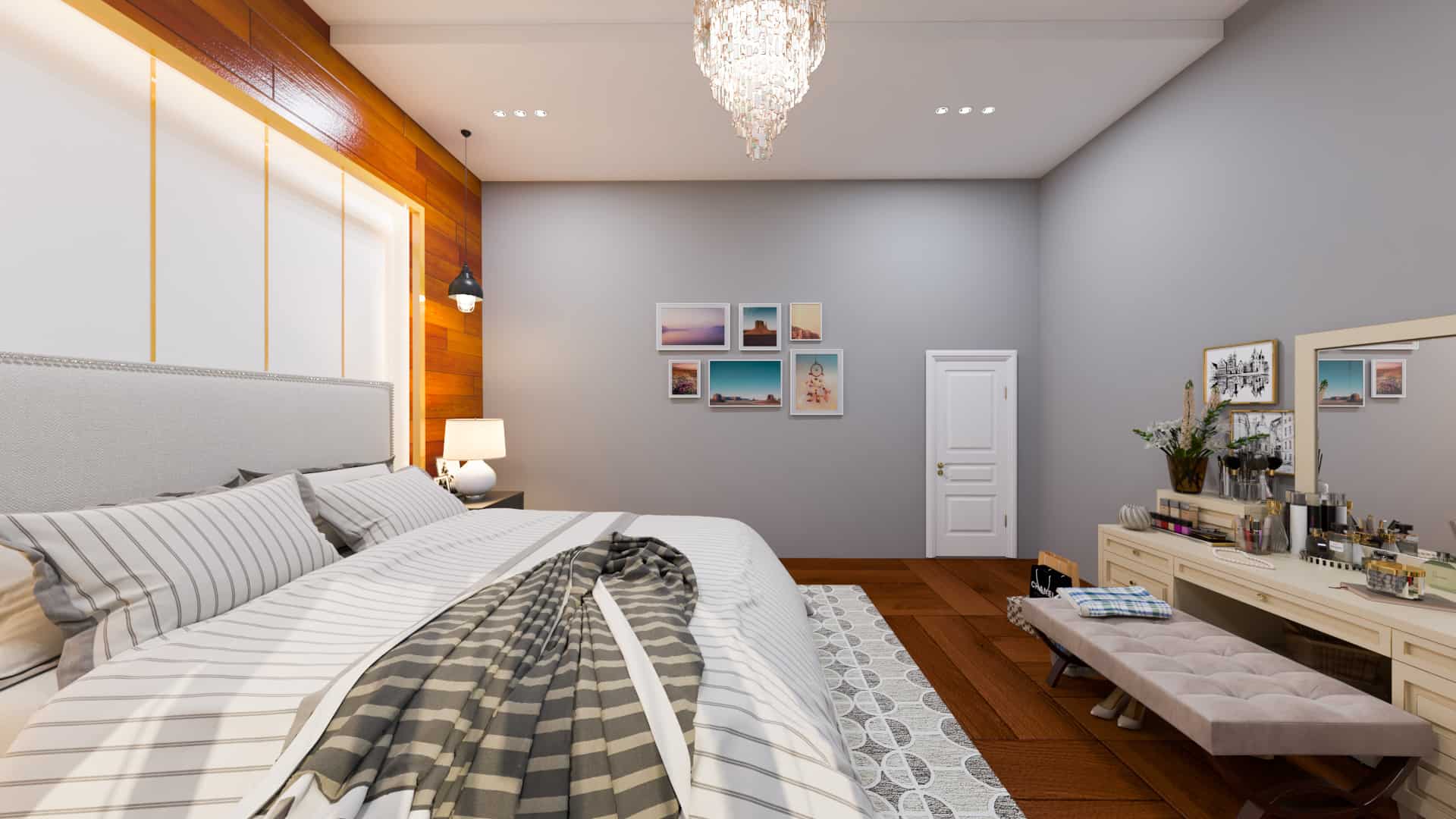 Modern bedroom | Interior Designio